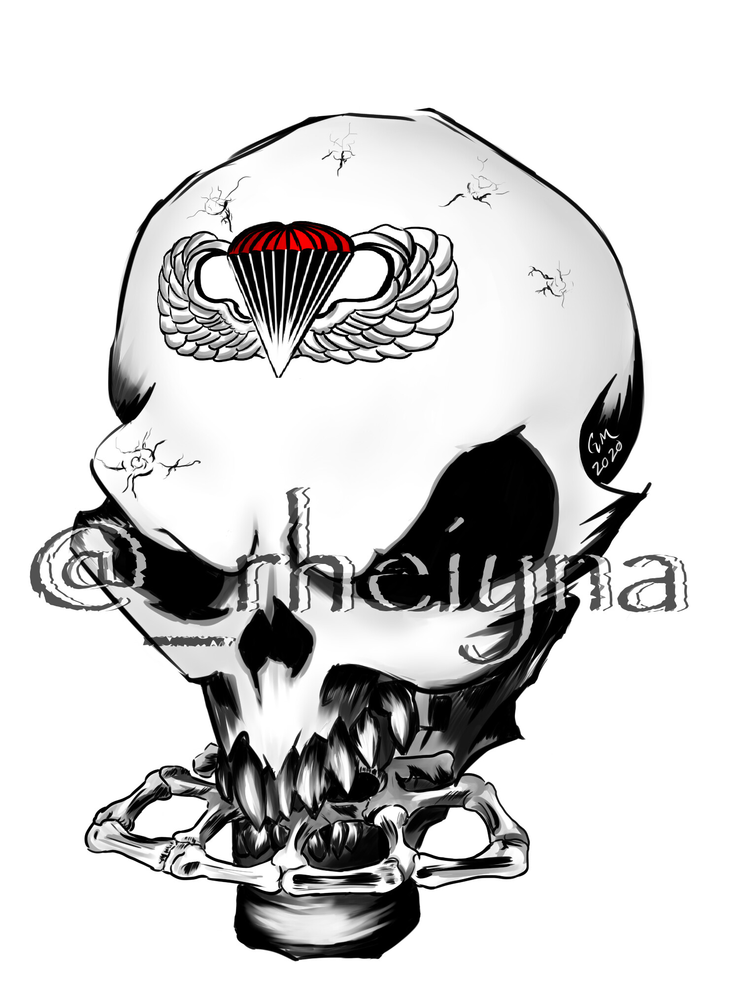 Ffdp Skull Logo Five Finger Death Punch