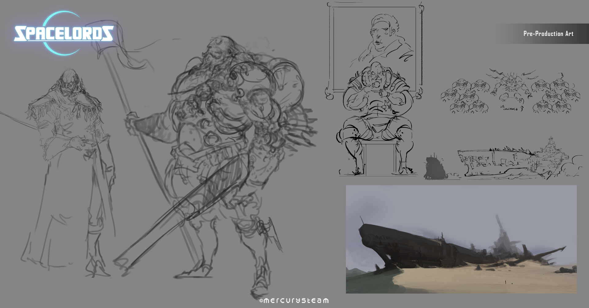 Jorge Benedito - Spacelords Council Faction first approach.