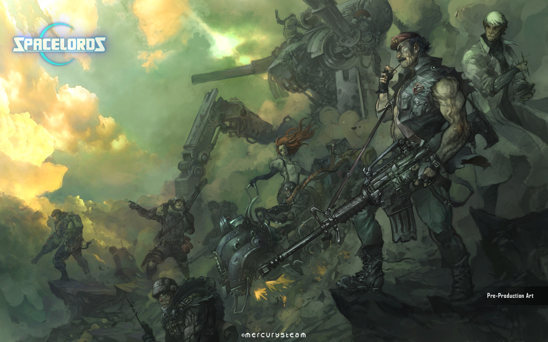 Jorge Benedito - Spacelords Hades Faction first approach.