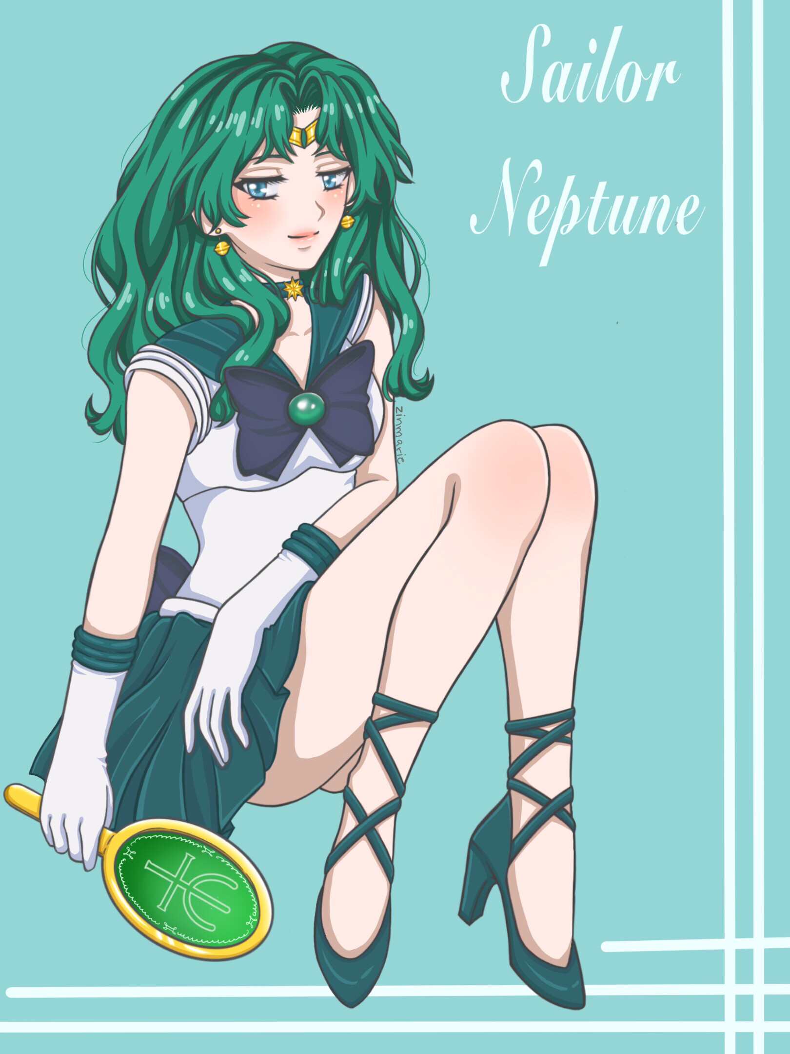 ArtStation - Outer Senshi: Neptune