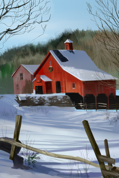 ArtStation - Landscape studies