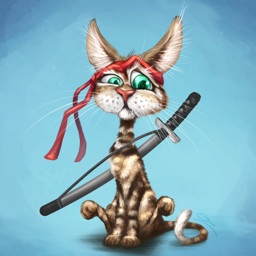 ArtStation - Lars the Ginger Ninja