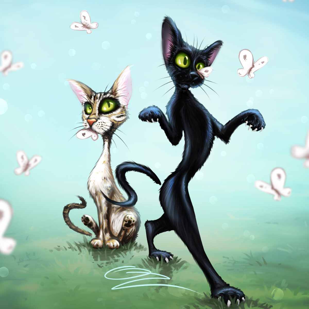 ArtStation - Crazy Cats