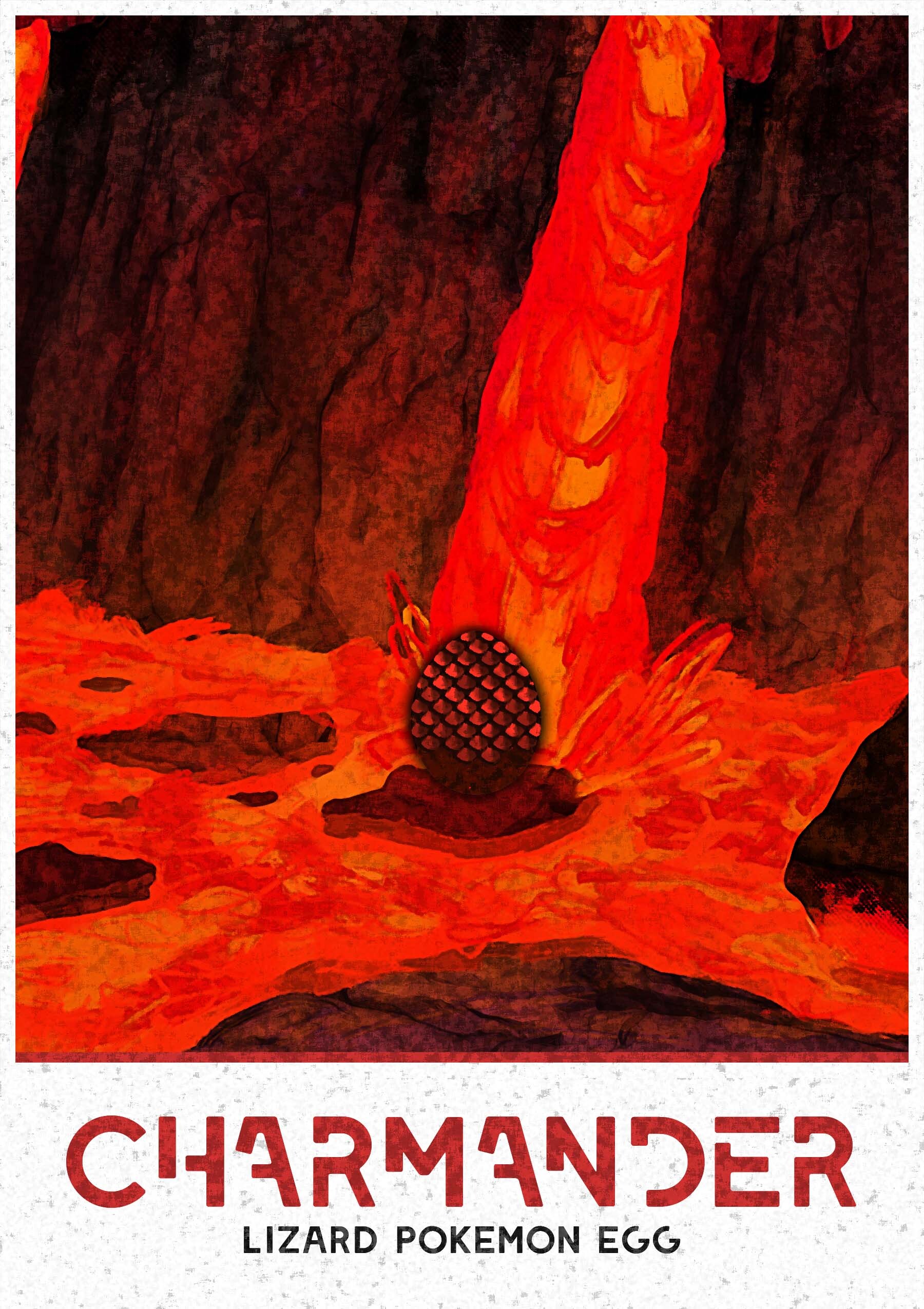 Lauin Yao - Pokemon Eggs 1/3 (Fire Series)