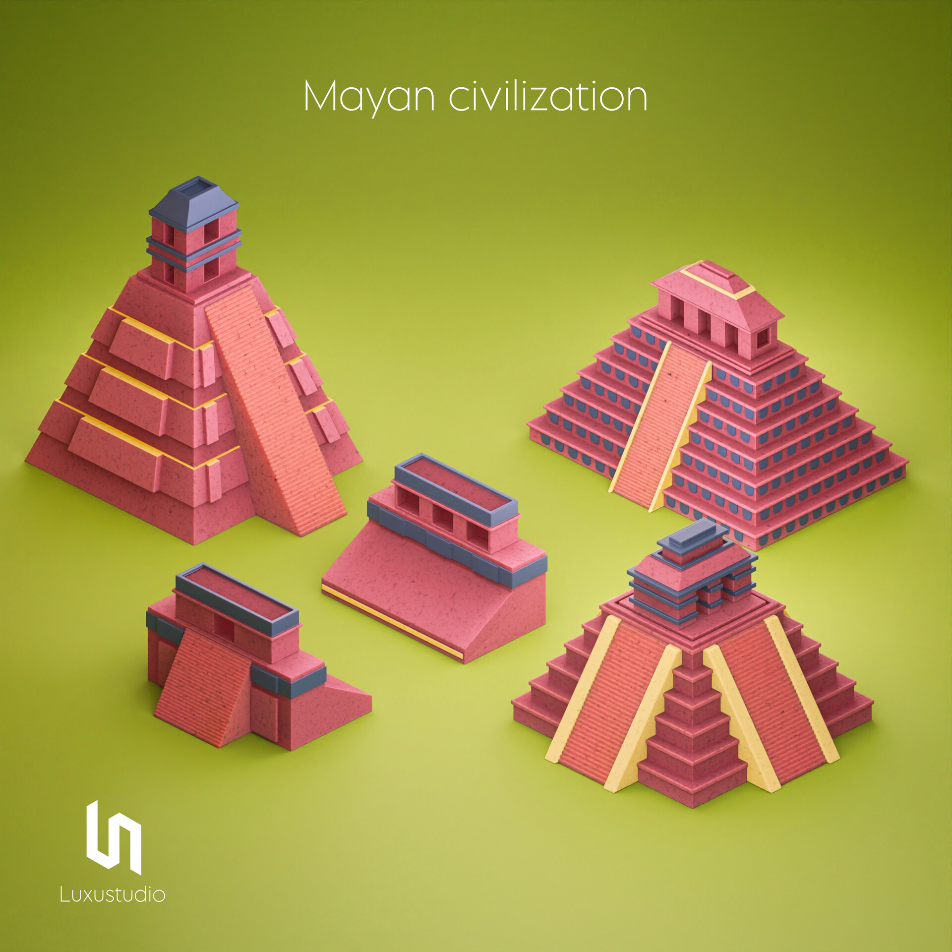 ArtStation - Mayan Civilization