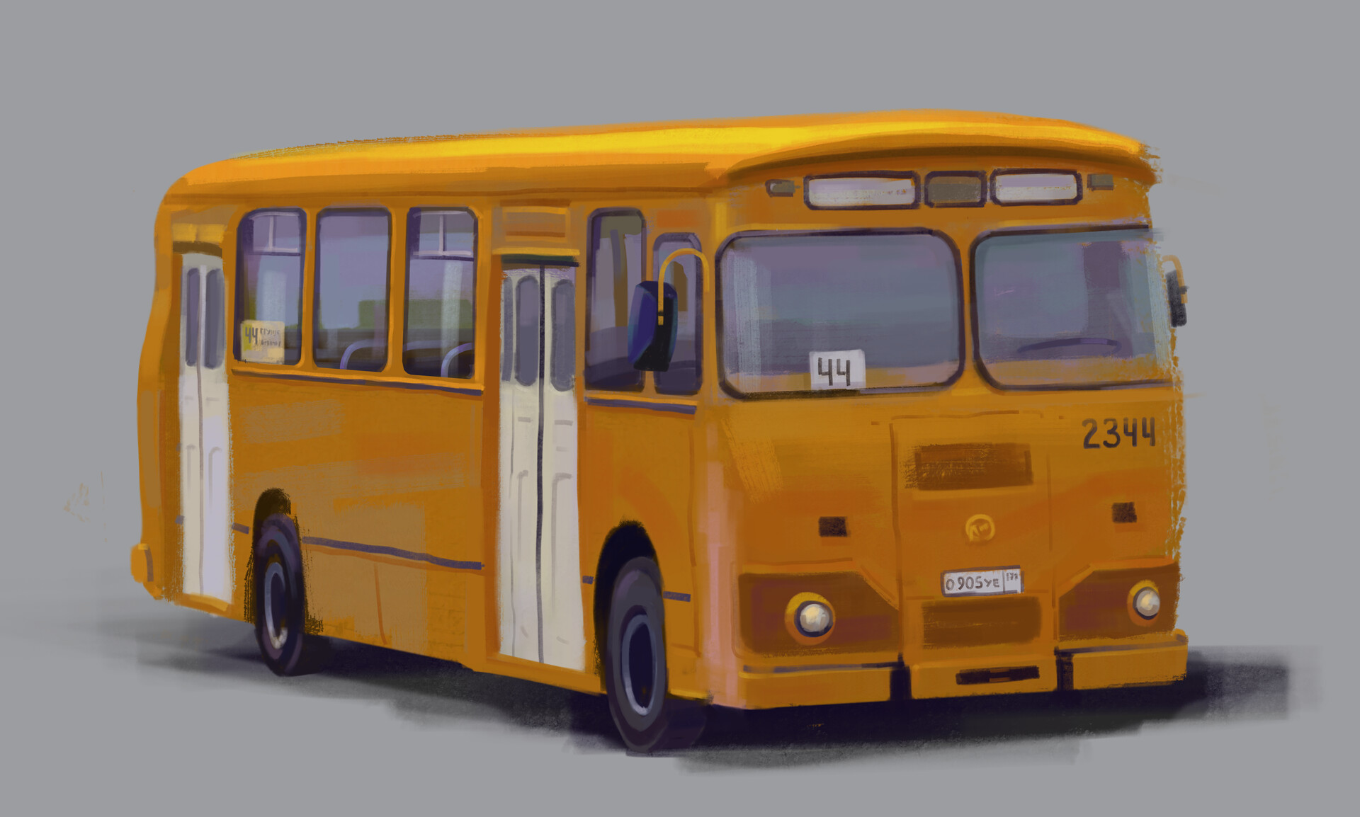 ArtStation - Bus