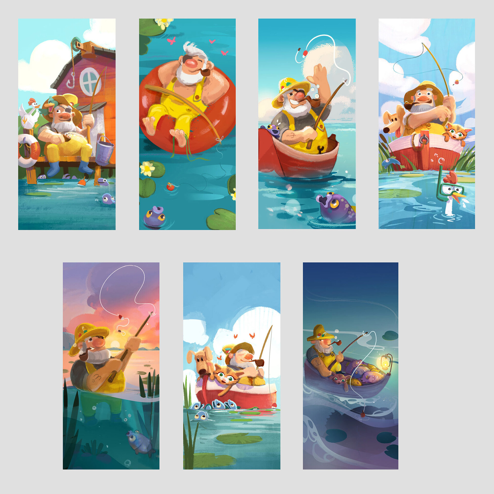 Studio Piñata - Hay Day Pop! Keyart Concepts