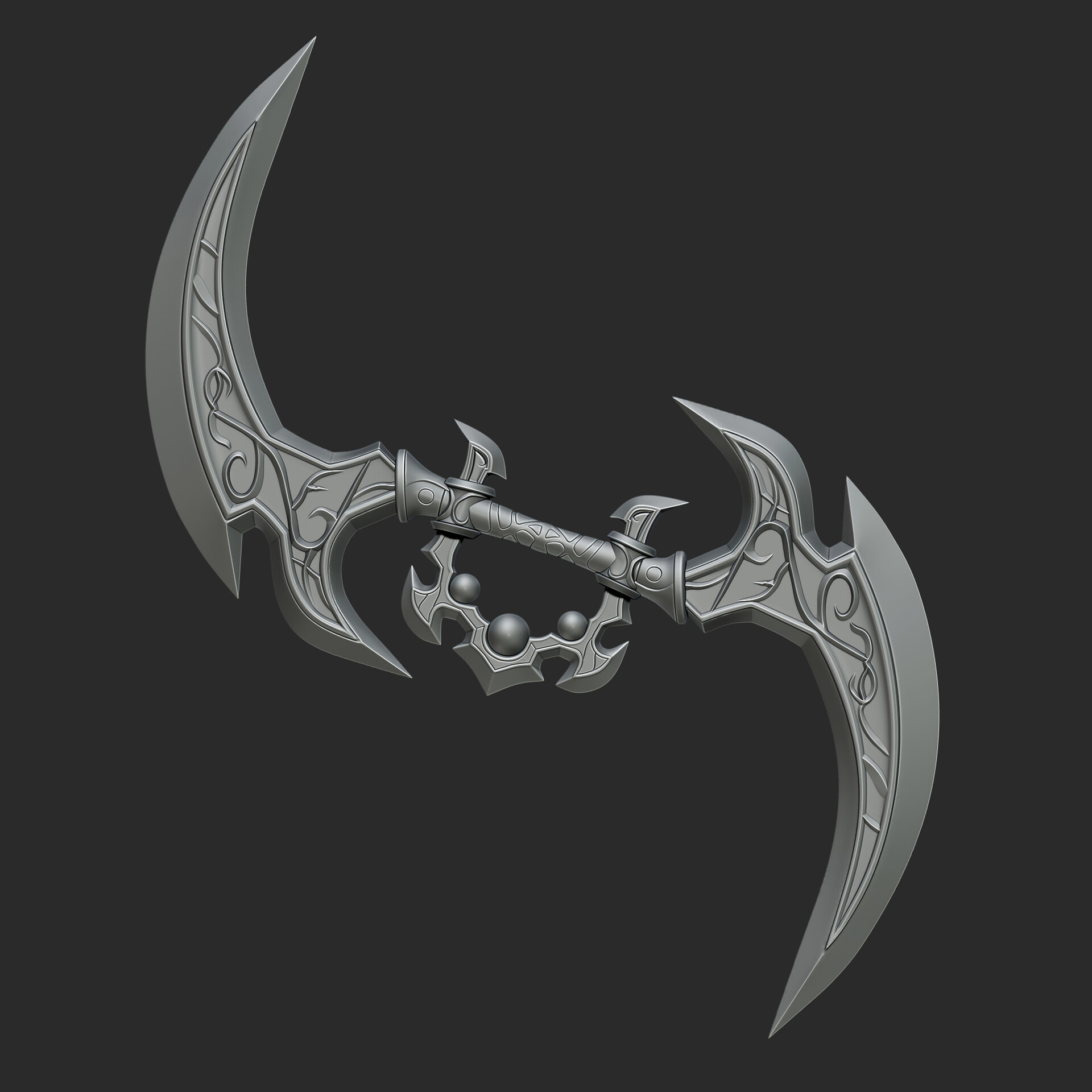 ArtStation - 3D Print Cosplay Prop - Fanart - Tyrande Whisperwind Glaive