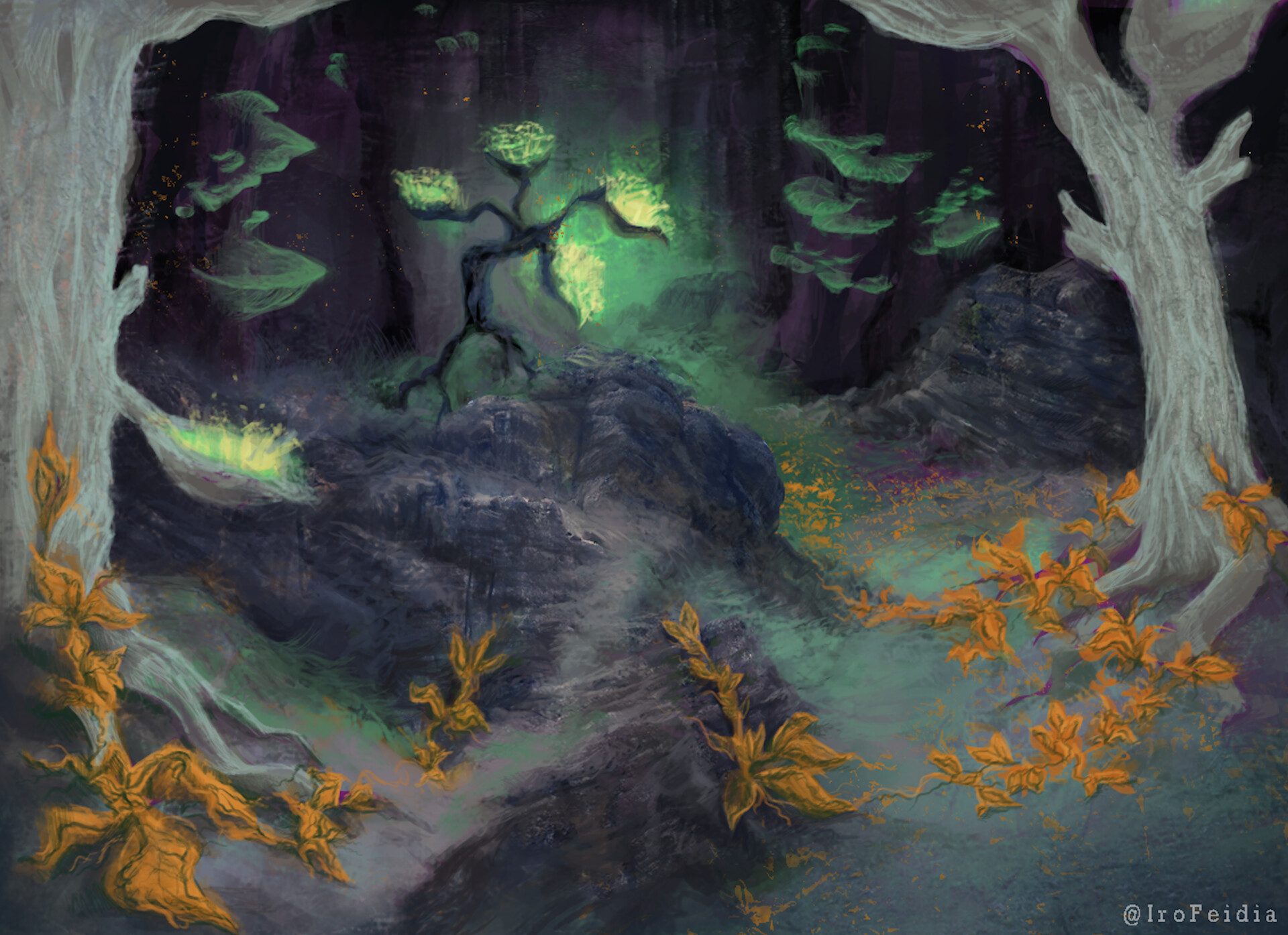 ArtStation - Glow Forest