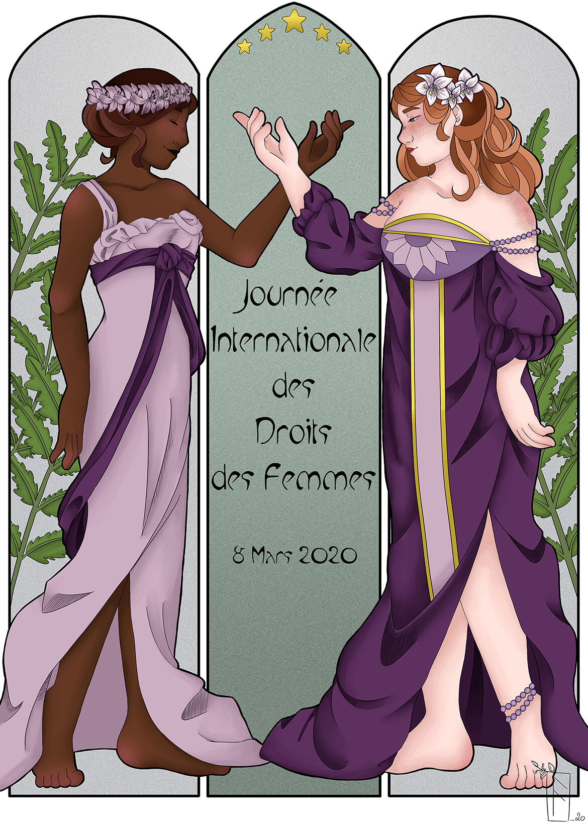 ArtStation - Women Rights Day Poster