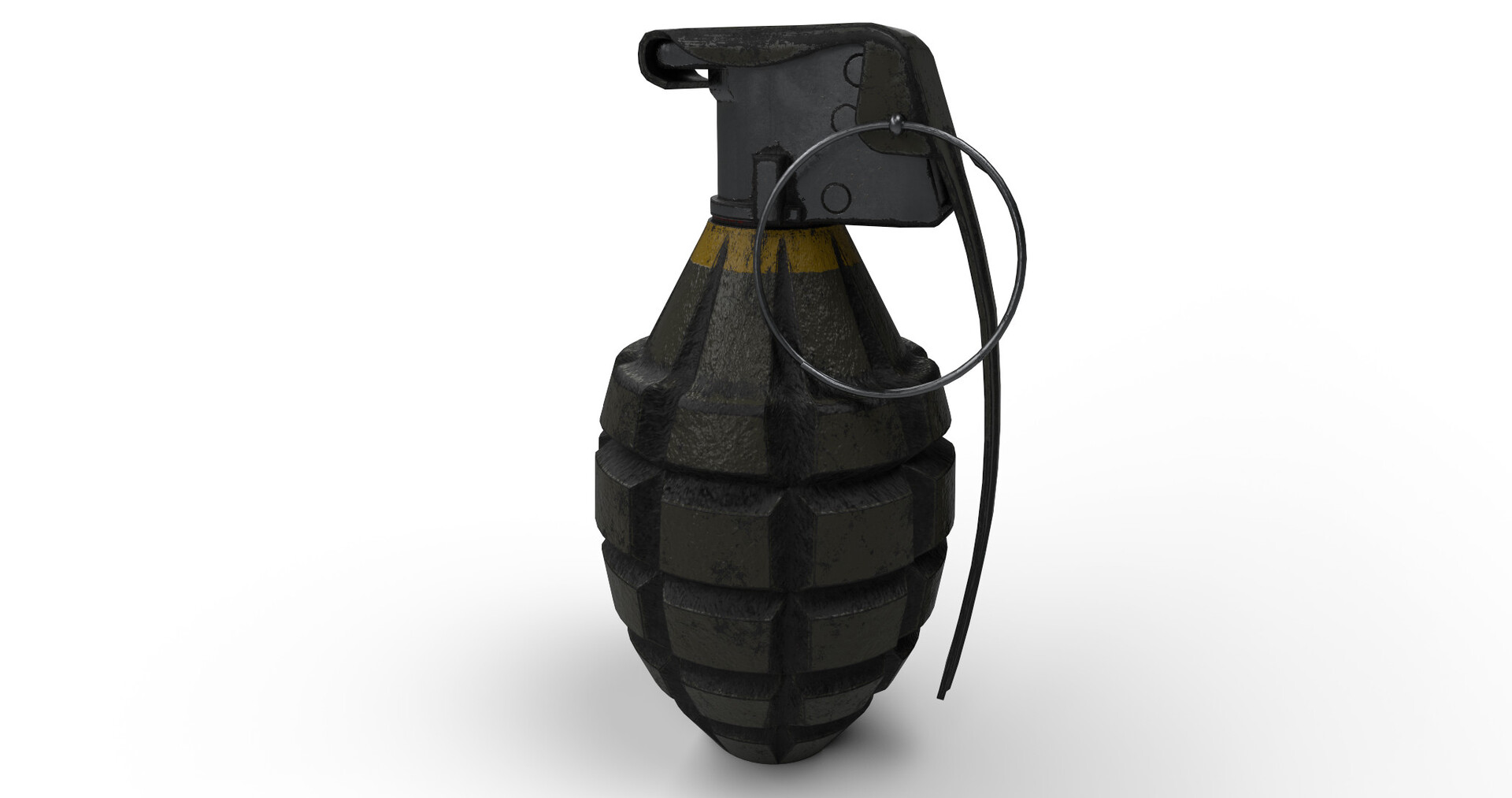 ArtStation - Military Hard-Surface Modelling - Grenade