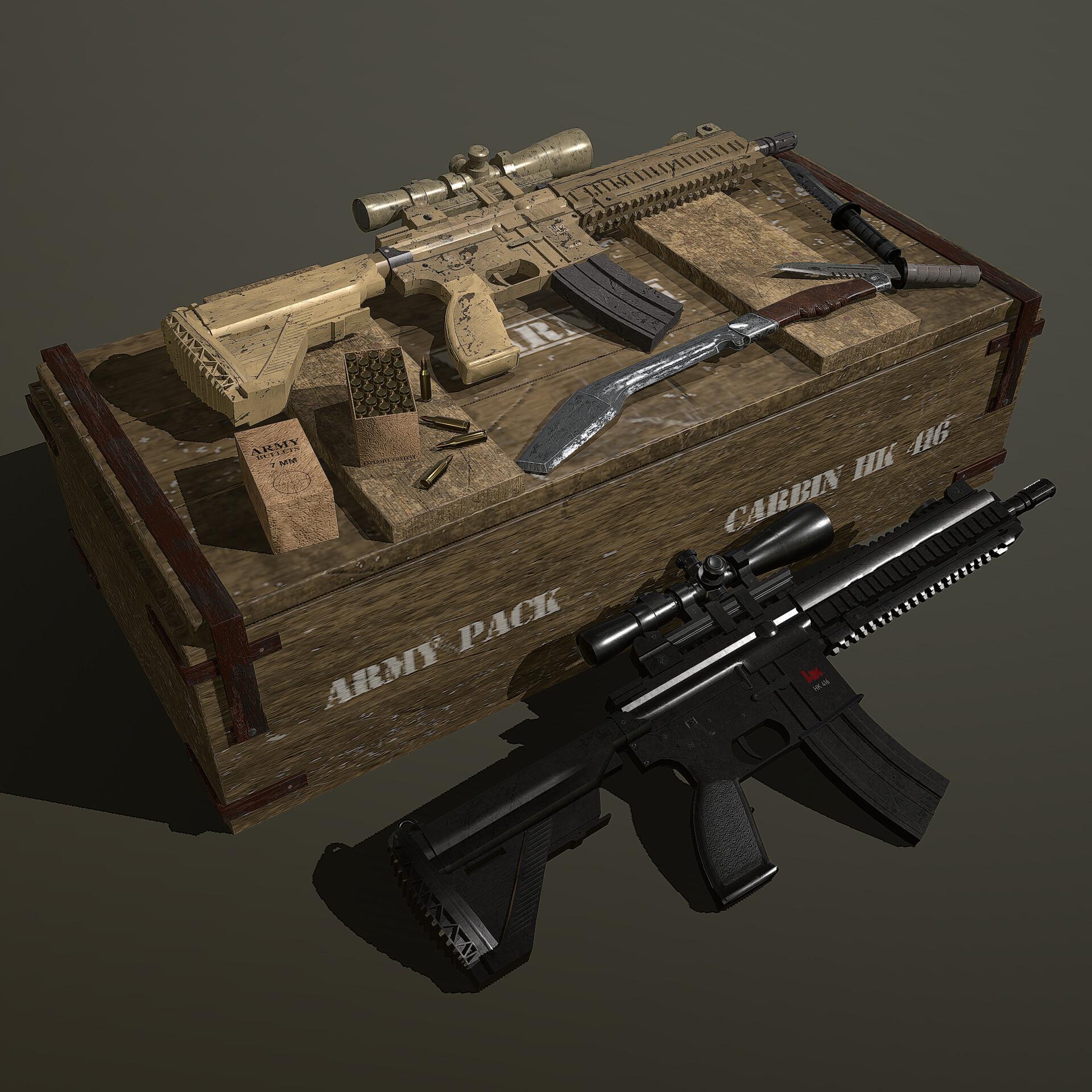 ArtStation - Weapons pack