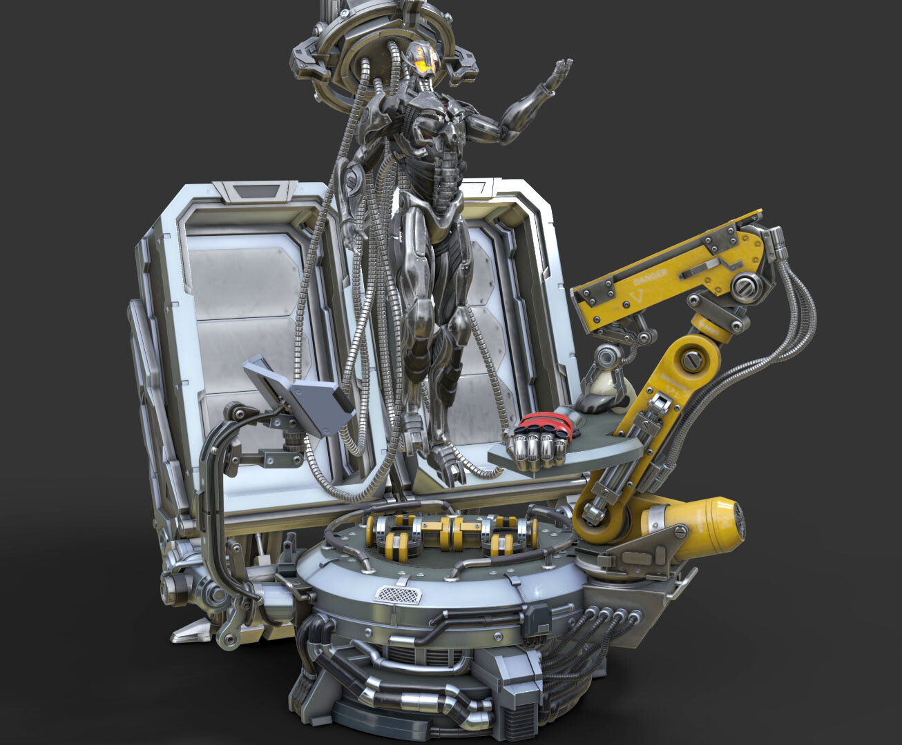 ArtStation - birth of ultron