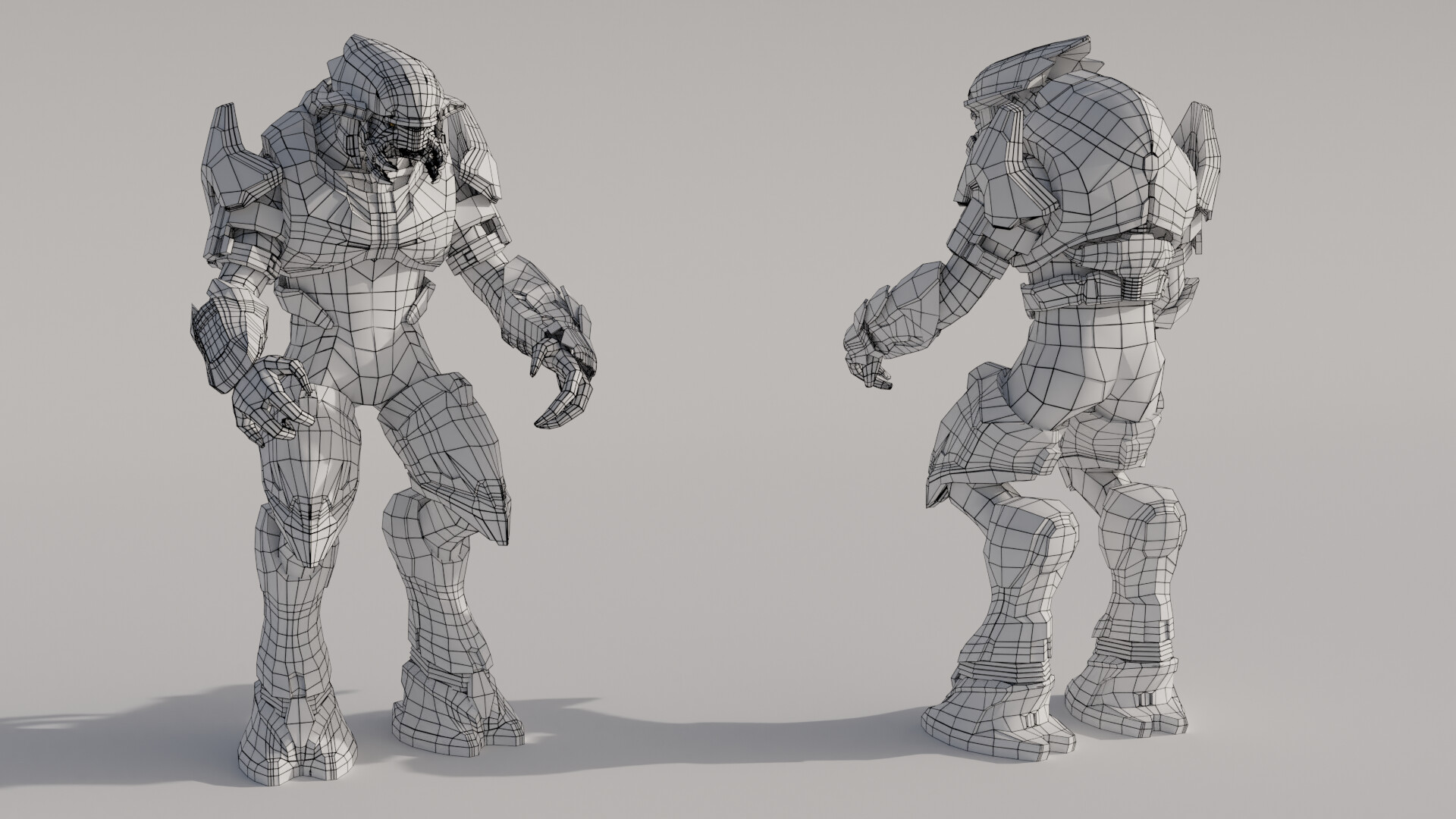 Collin Boudreaux - Halo 2 Anniversary Elite Replica Model