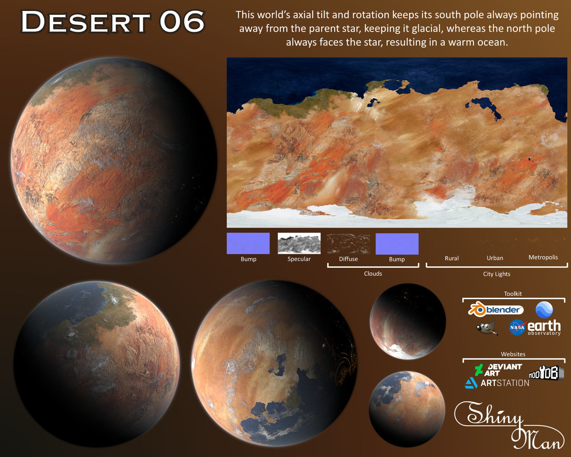 Desert Planet Texture