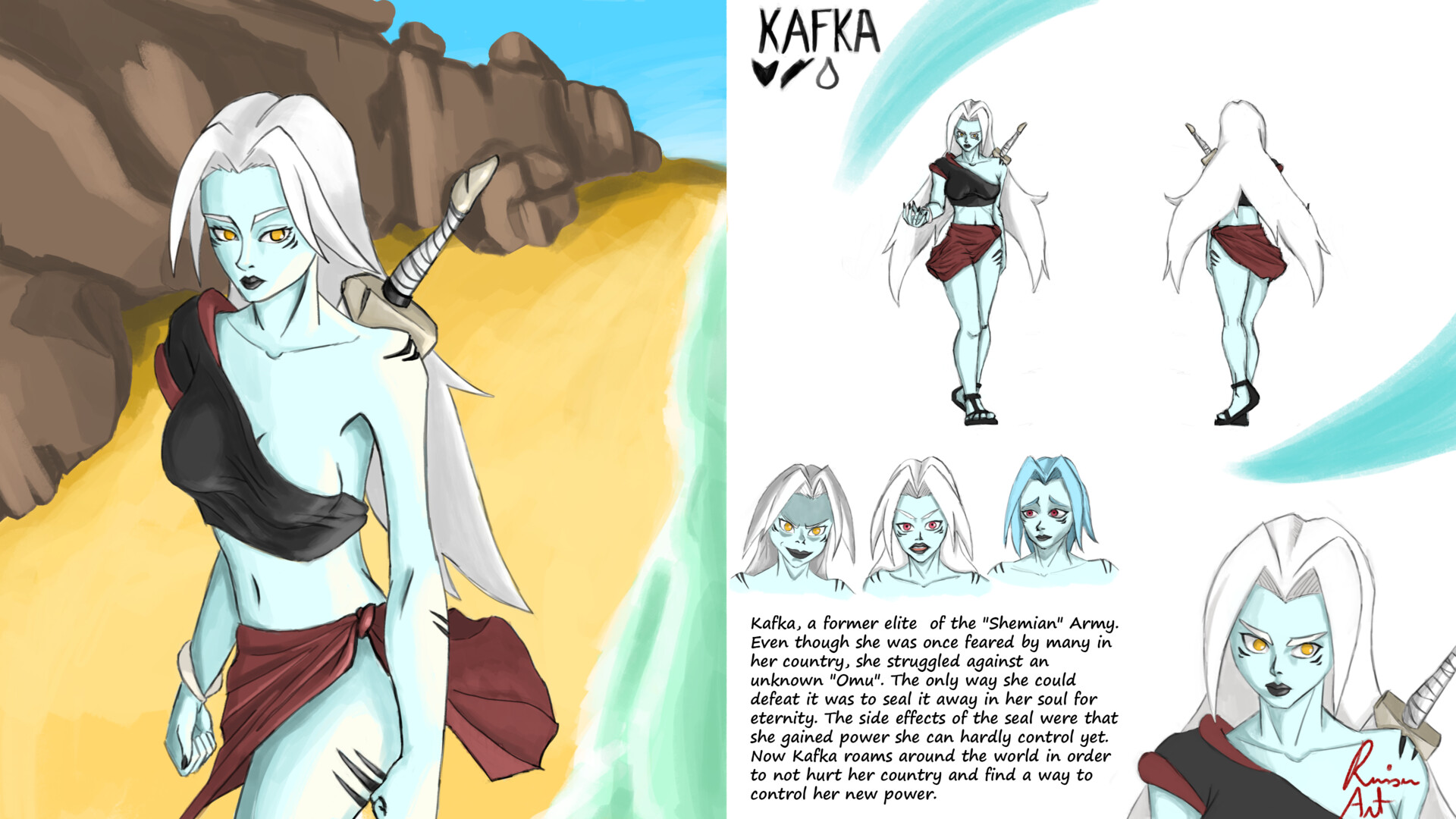 ArtStation - Kafka - Character Design