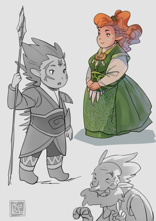 ArtStation - characters design1