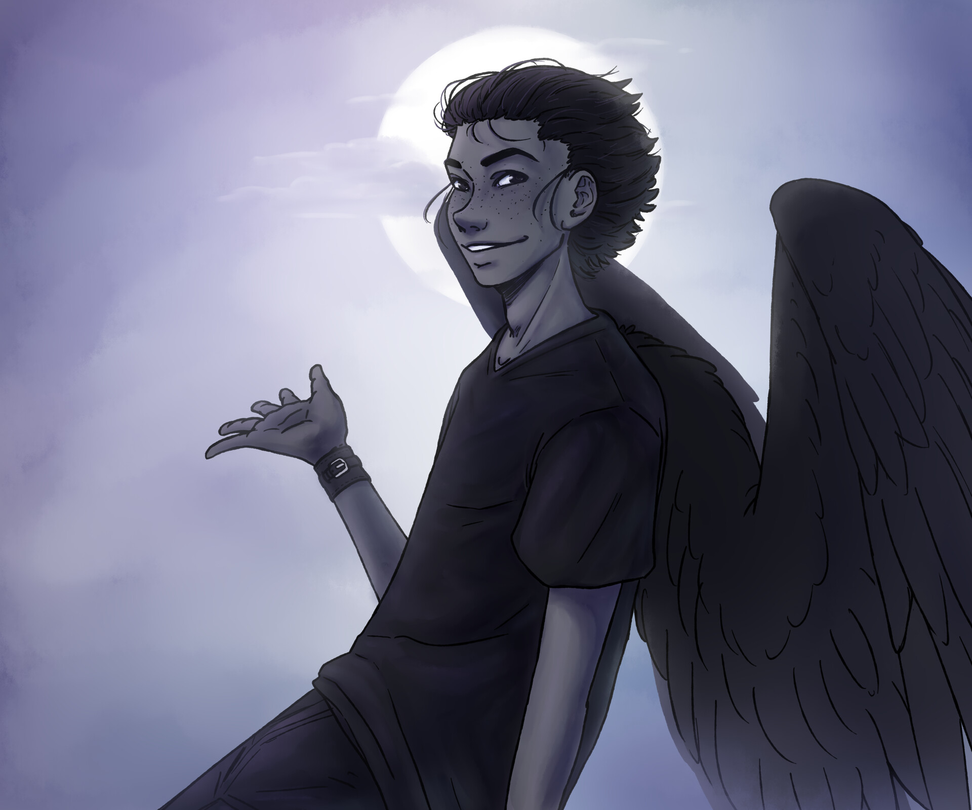 ArtStation - Loki, the Carrion Crow