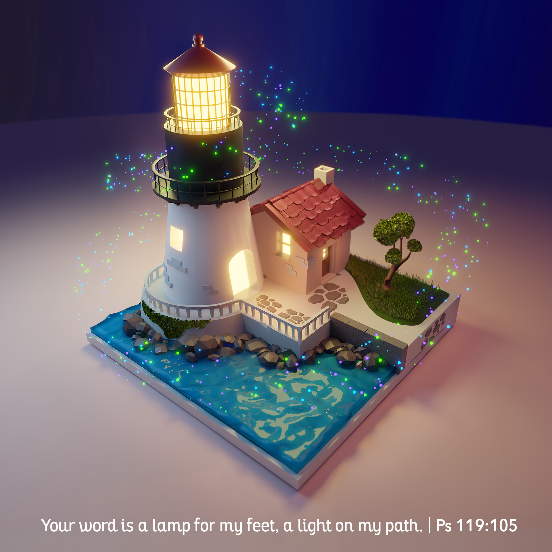 ArtStation - Lamp For My Feet