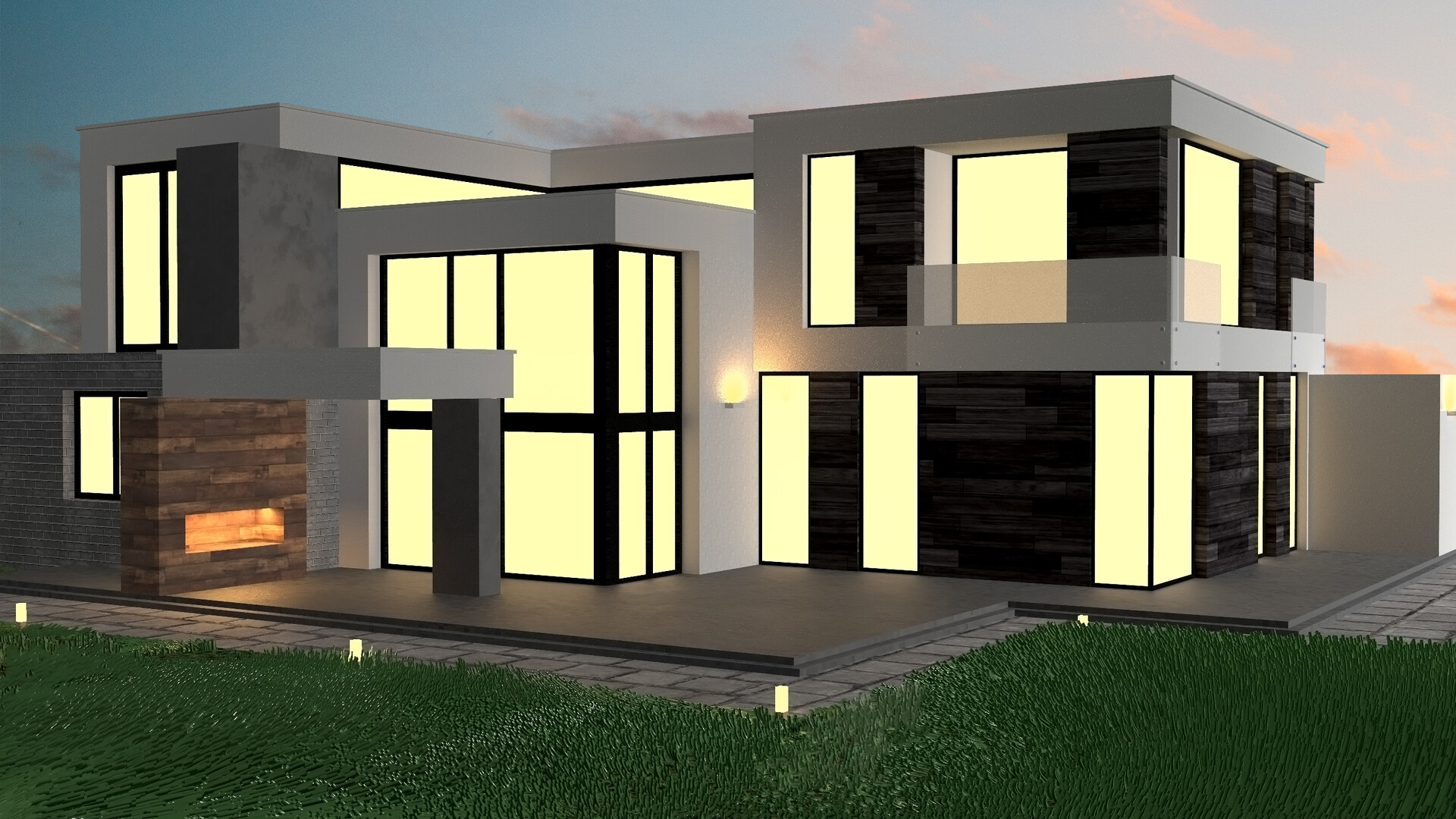 ArtStation - 3d Modern Building Asset