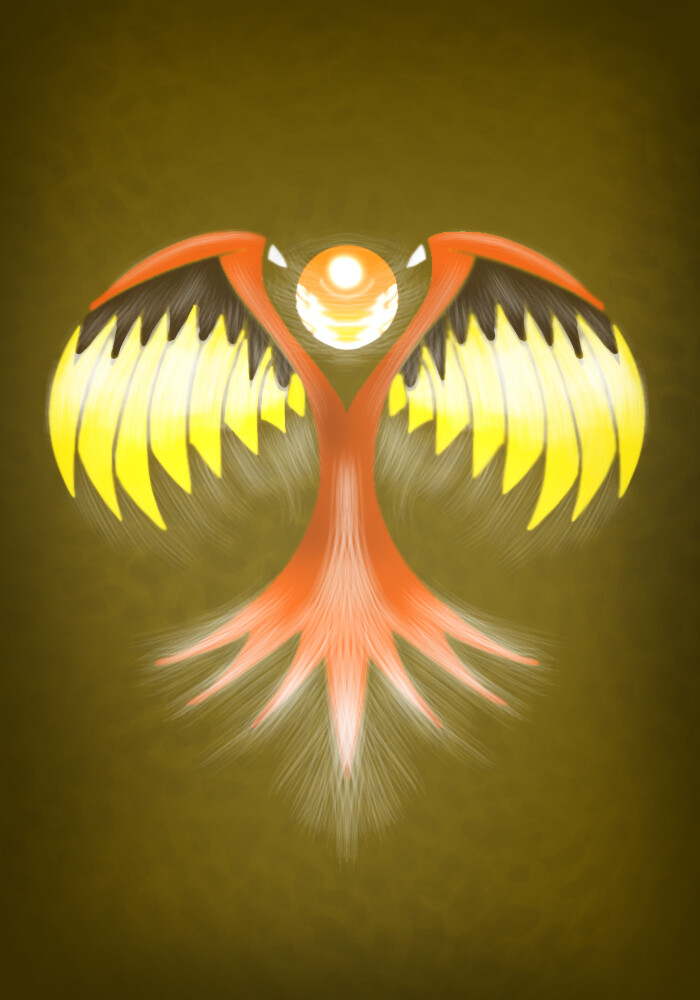 ArtStation - Raviel's Symbol (The Divine Bird - My Book)