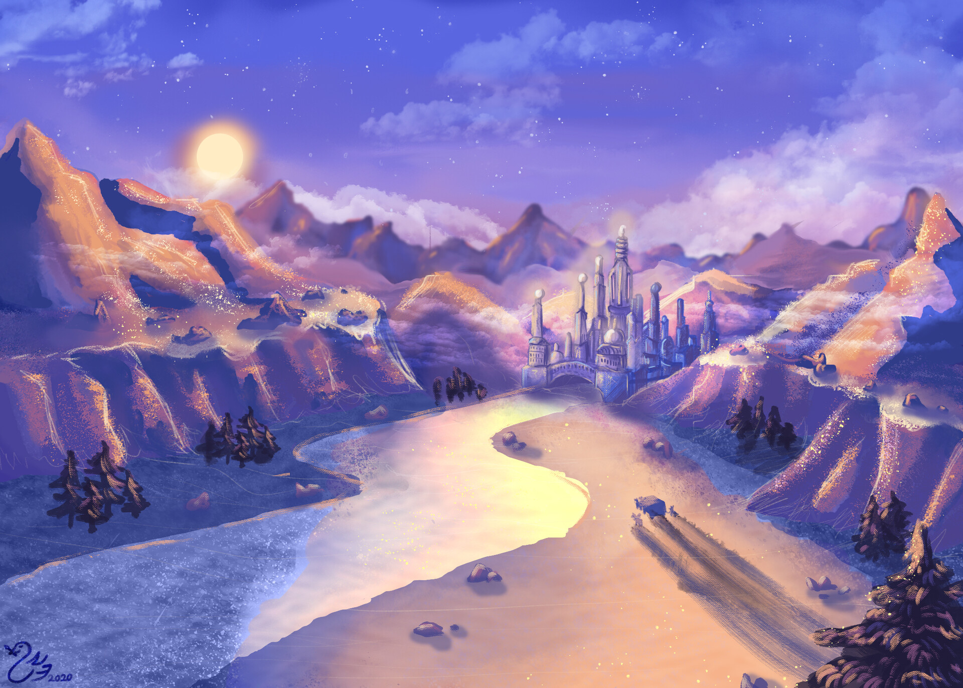 ArtStation - In the Distance