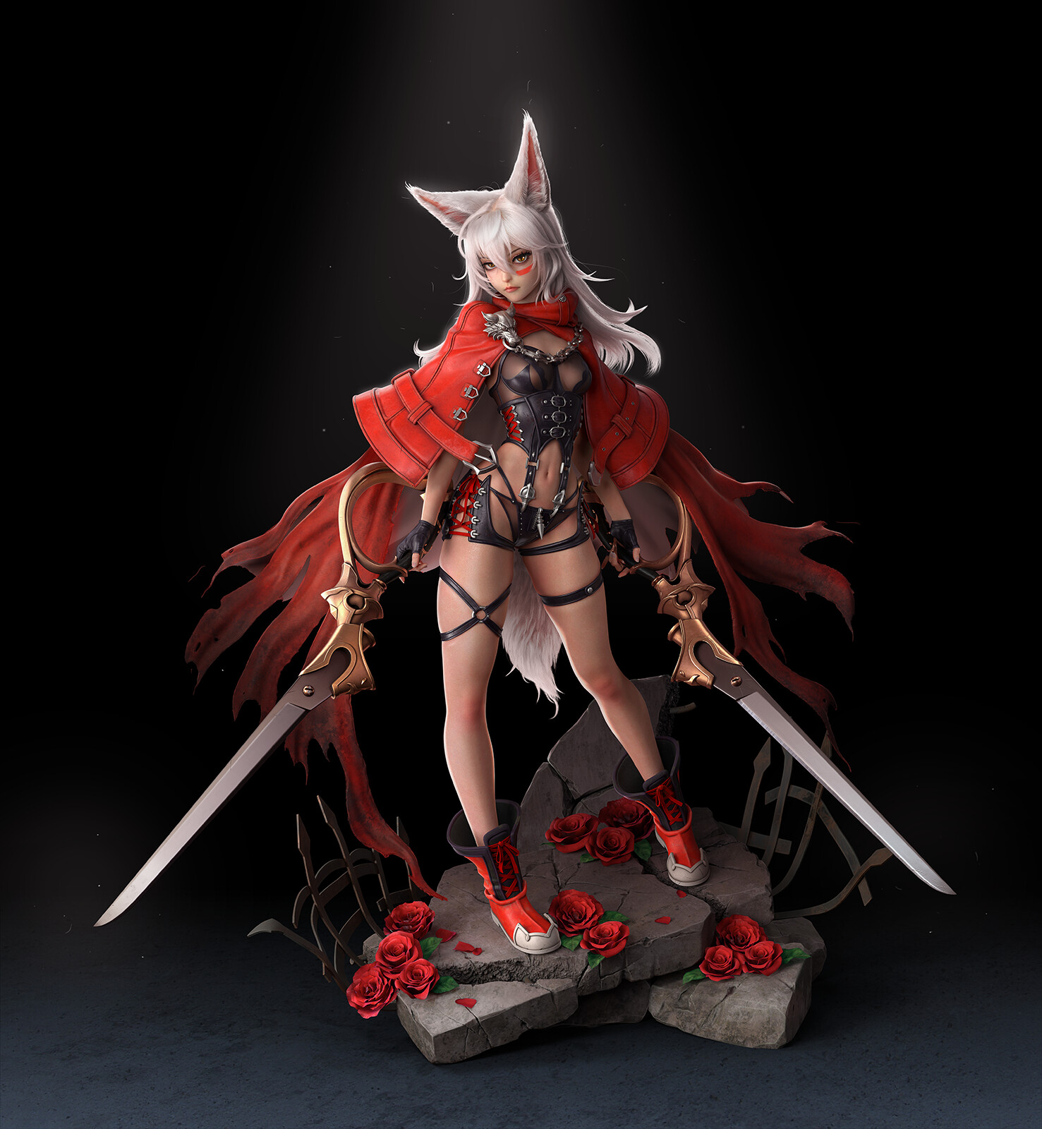 ArtStation - AboutCG美型课张同学作品