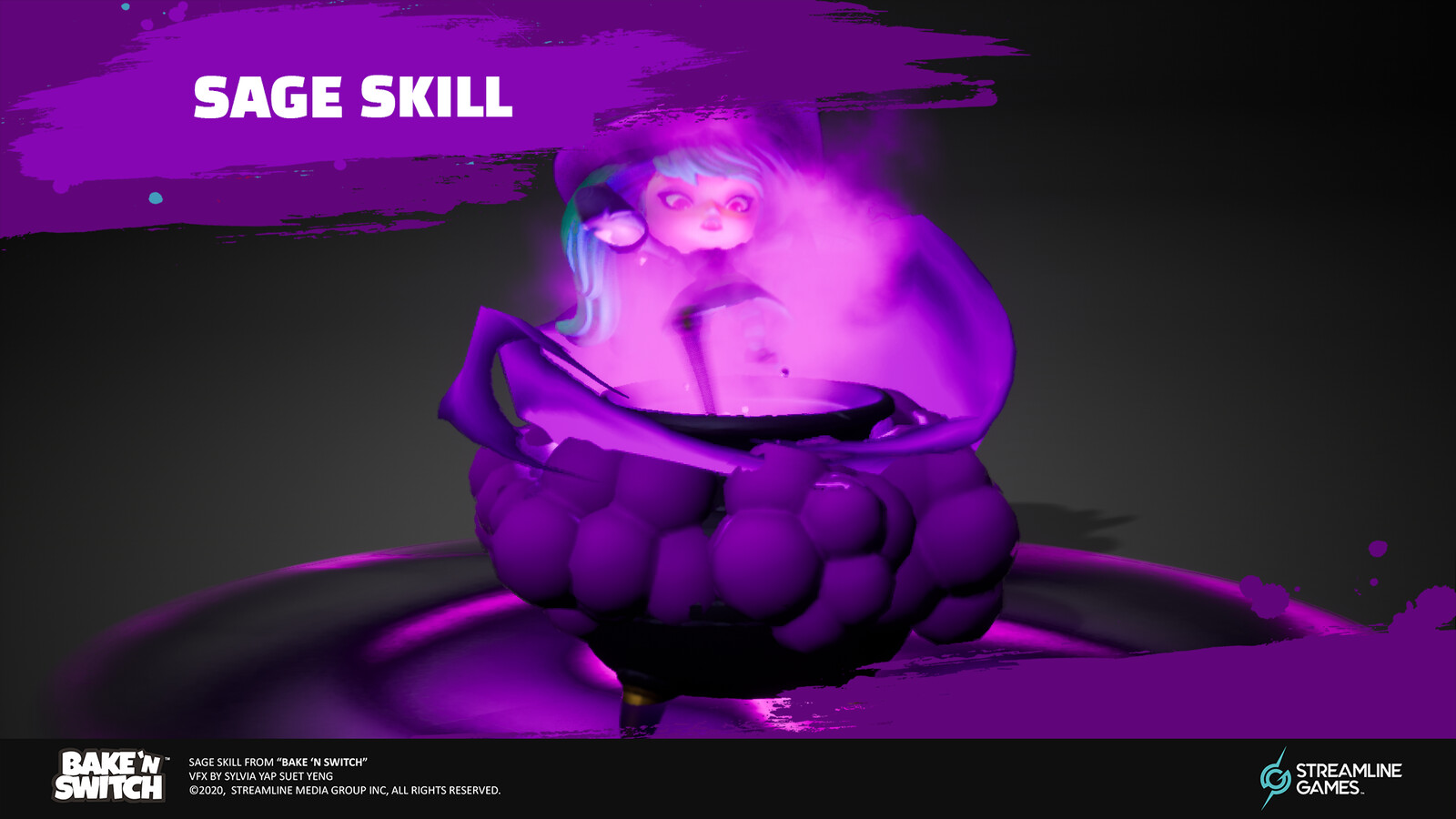 Sylvia Yap - Bake 'n Switch VFX - Sage's Vortex Cauldron