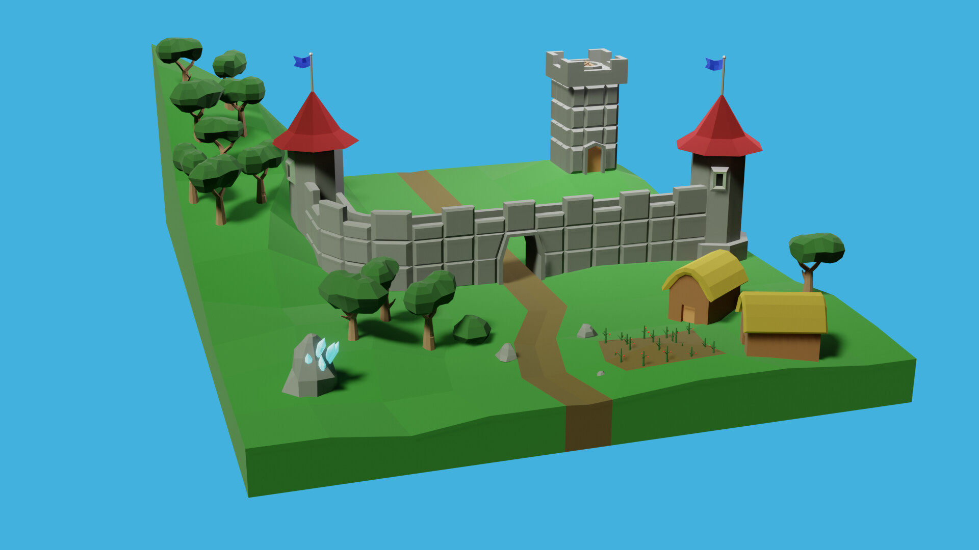 ArtStation - Outer Fortress Wall