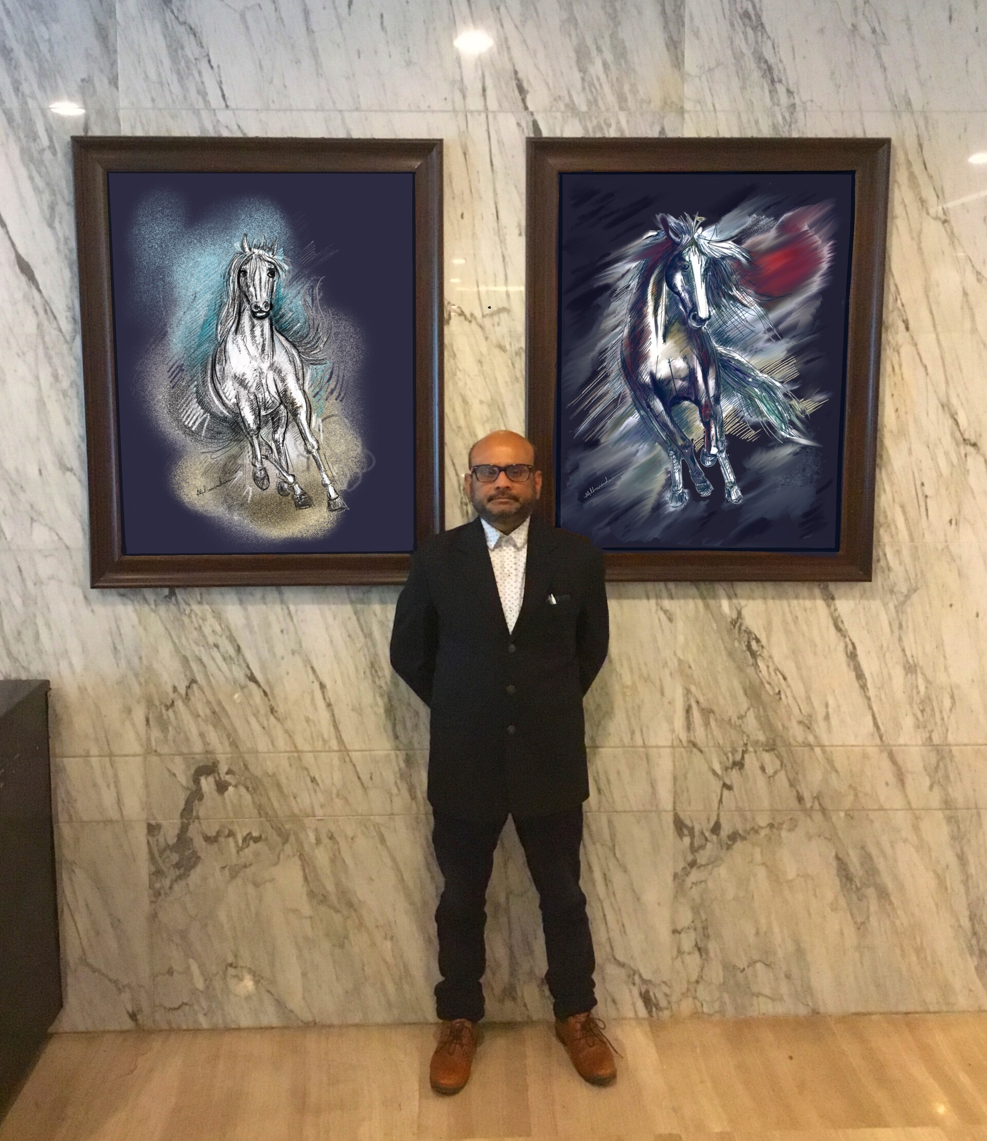 ArtStation - “RAFTAAR” Horse paintings