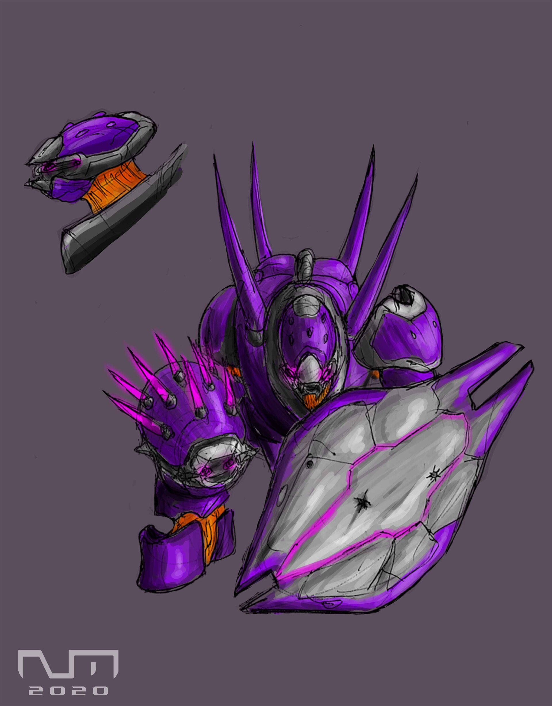 Insecticons Fall Of Cybertron Concept Art