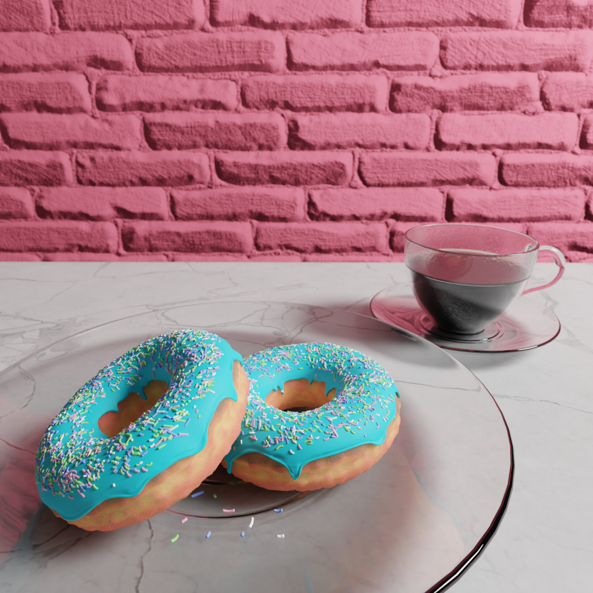ArtStation - Coffee and Donuts