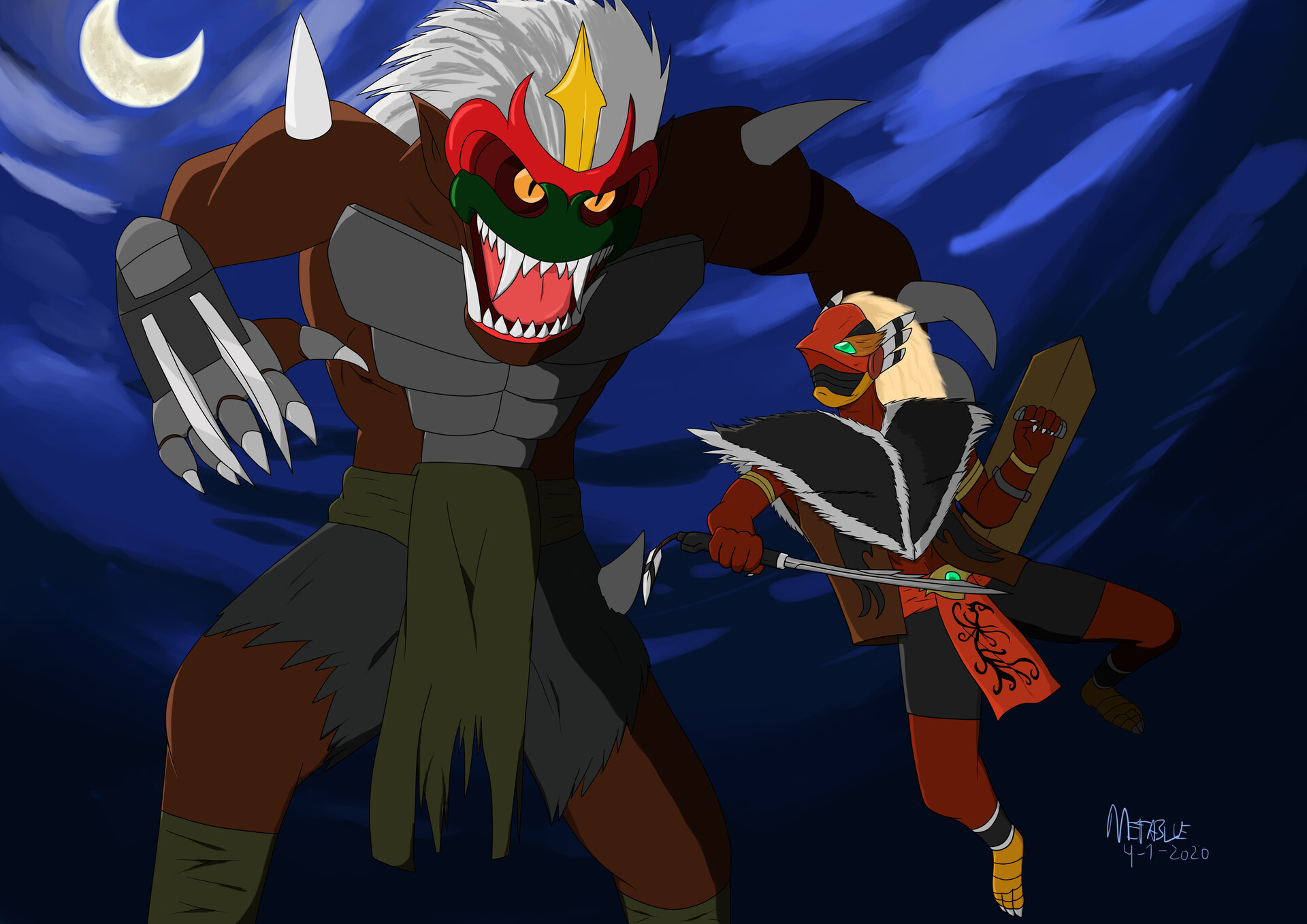 ArtStation - Hero vs Gergasi