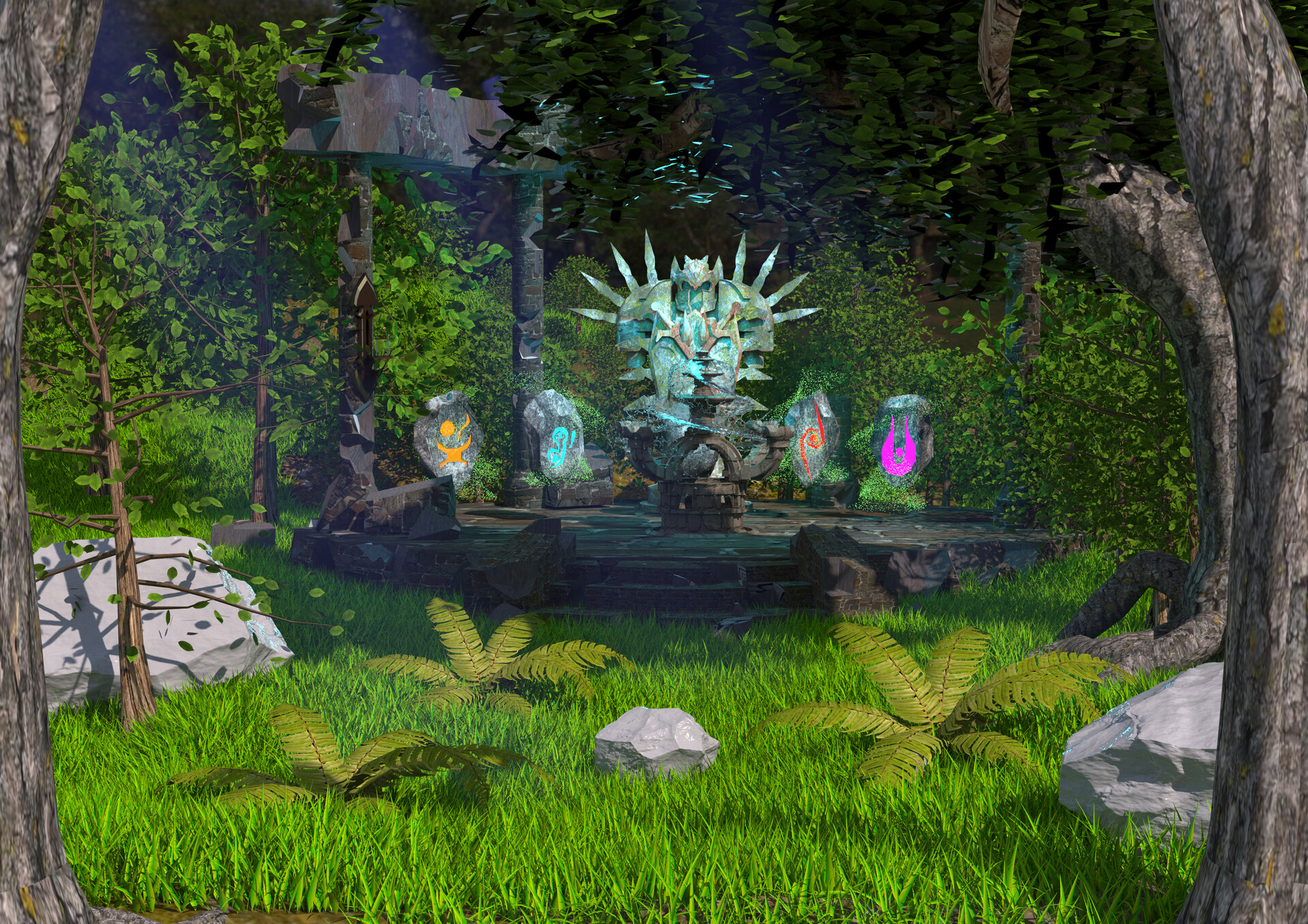 ArtStation - Broken Temple