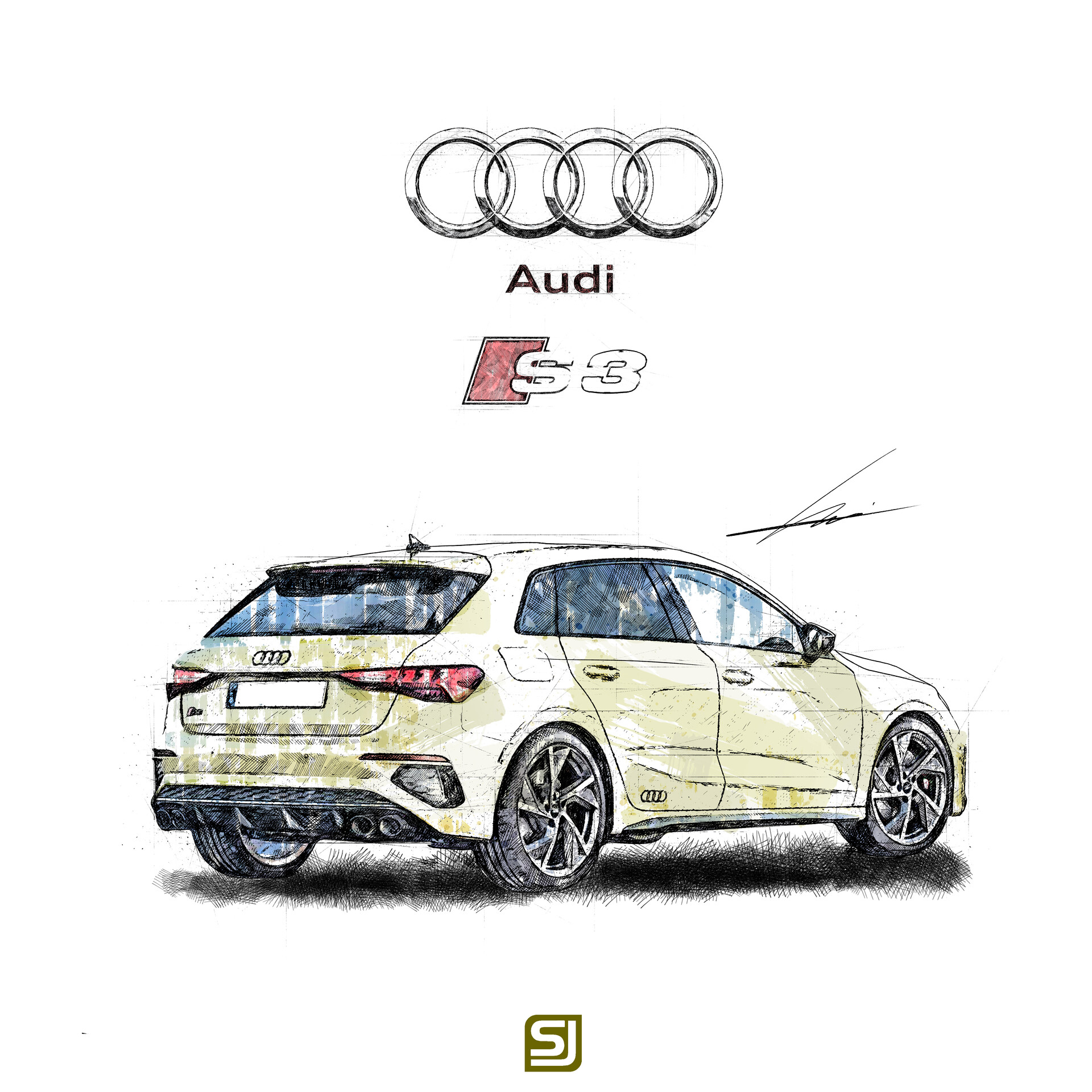 ArtStation - AUDI S3