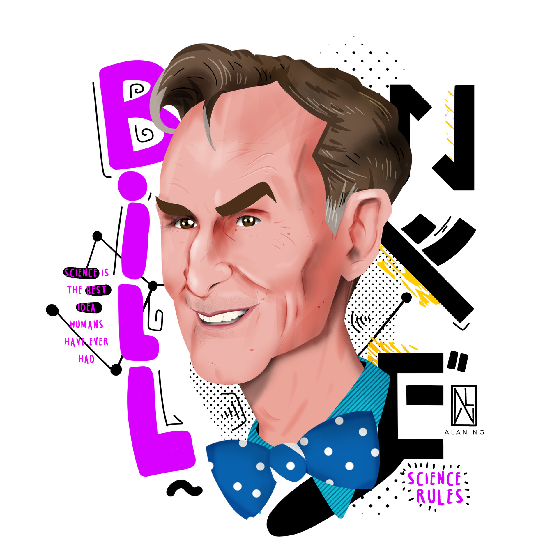 ArtStation - Bill Nye