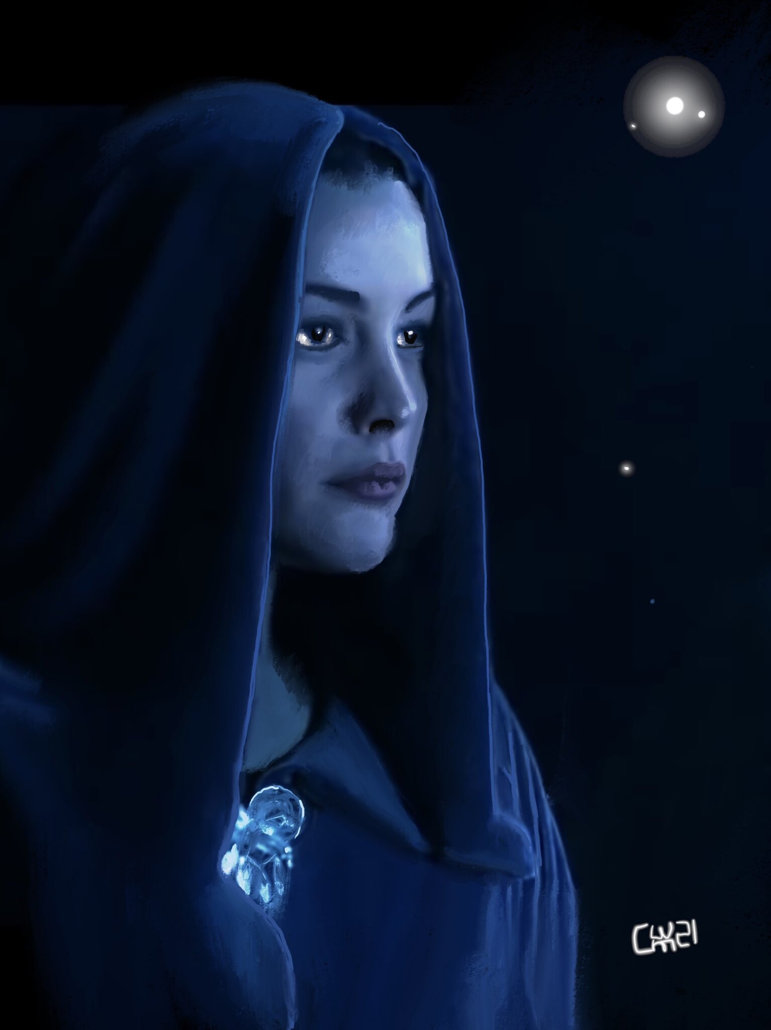 ArtStation - Arwen - Lord of the Rings Fan art