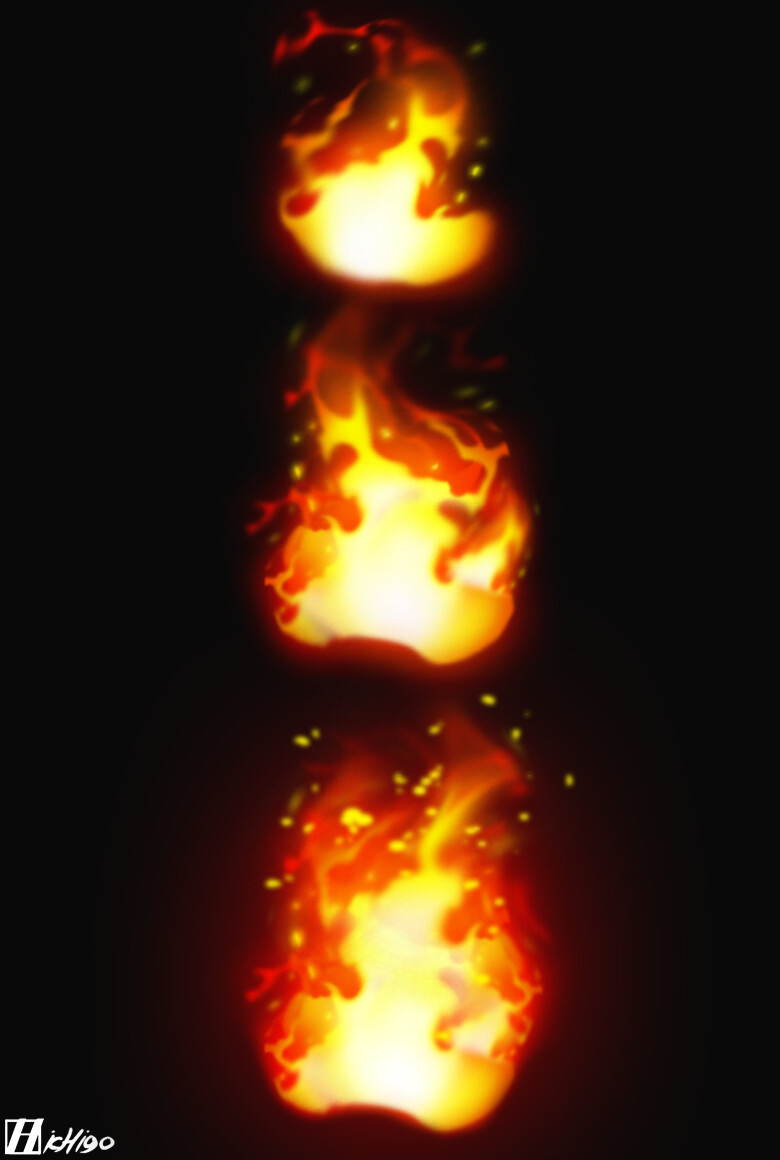 ArtStation - Fire 2D VFX