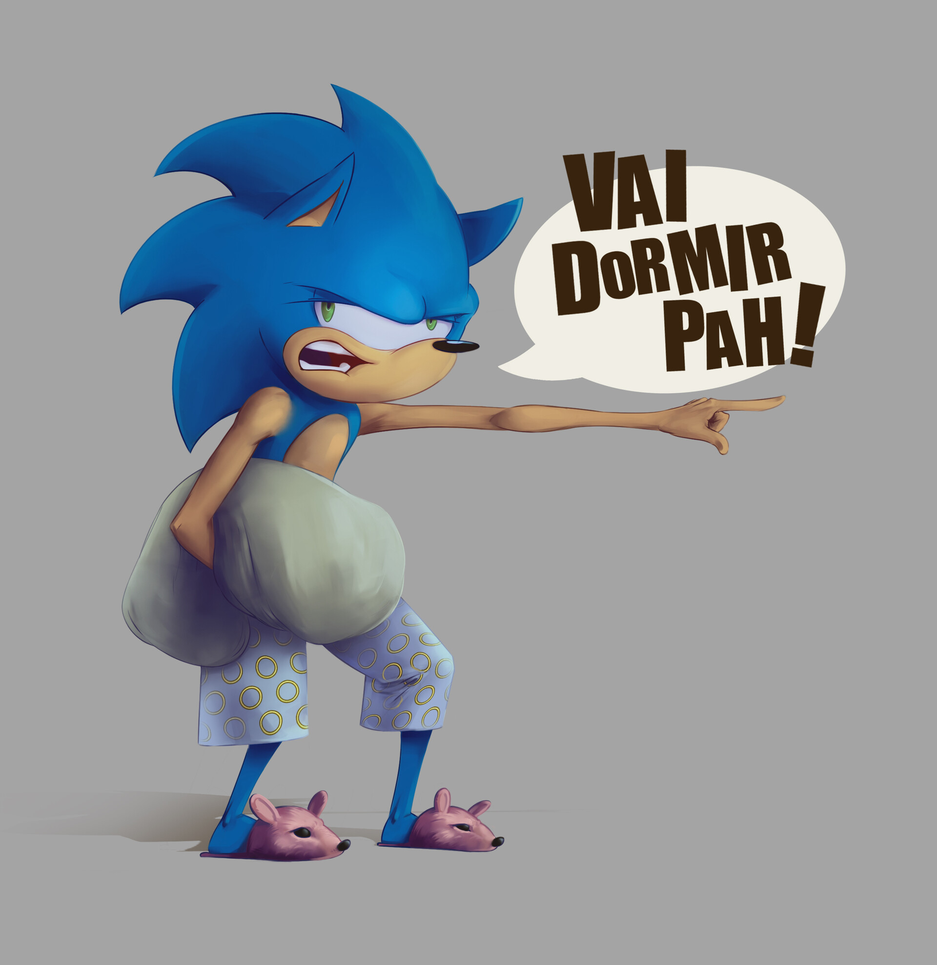 ArtStation - Sleepy Sonic