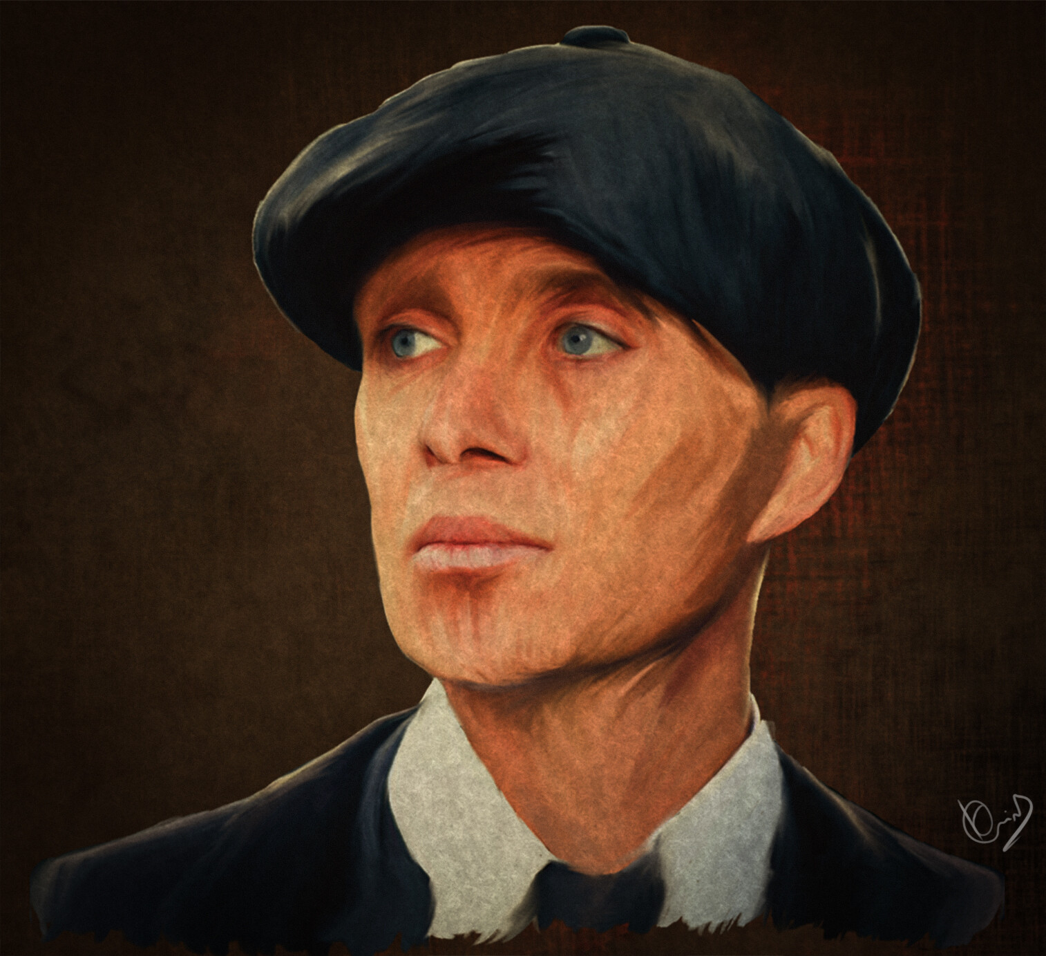 ArtStation - Thomas Shelby(Portrait Painting)