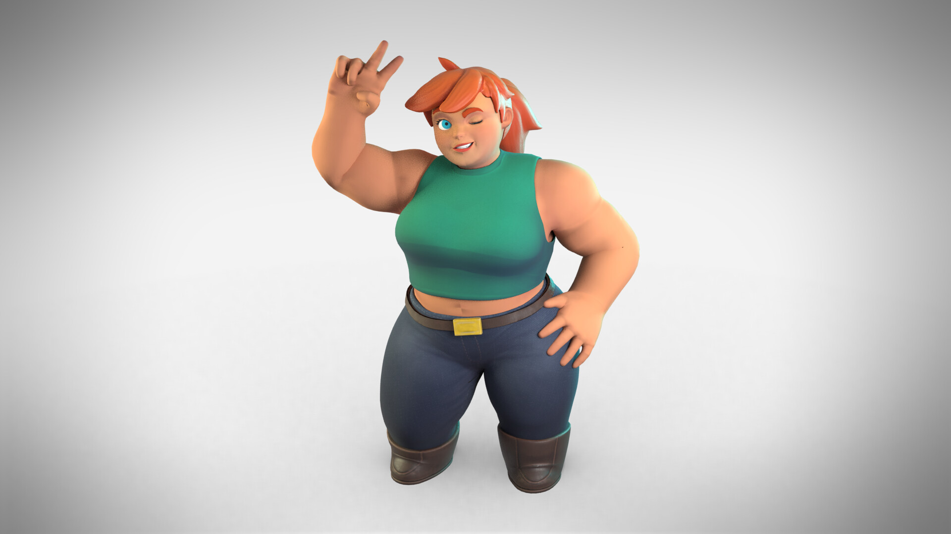 ArtStation - Damie-Character Concept to Full Rig