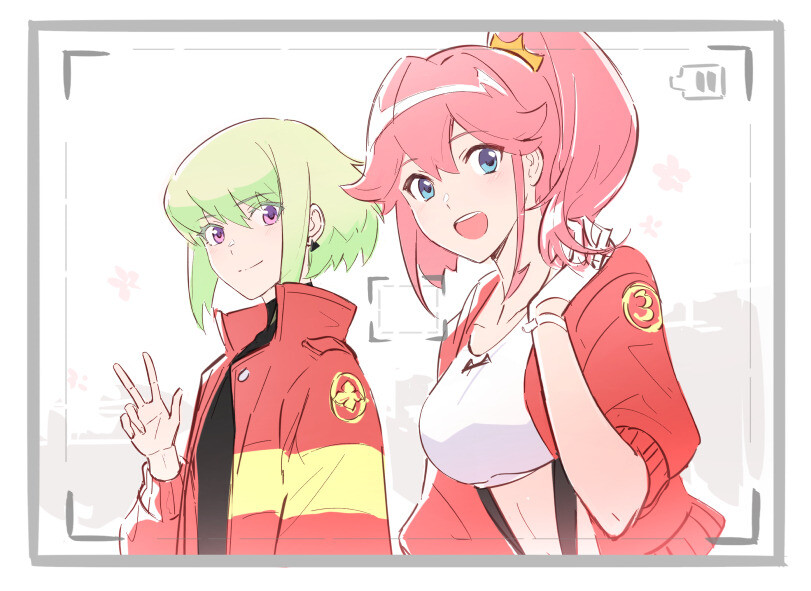 ArtStation - Two beauties of Burning Rescue.