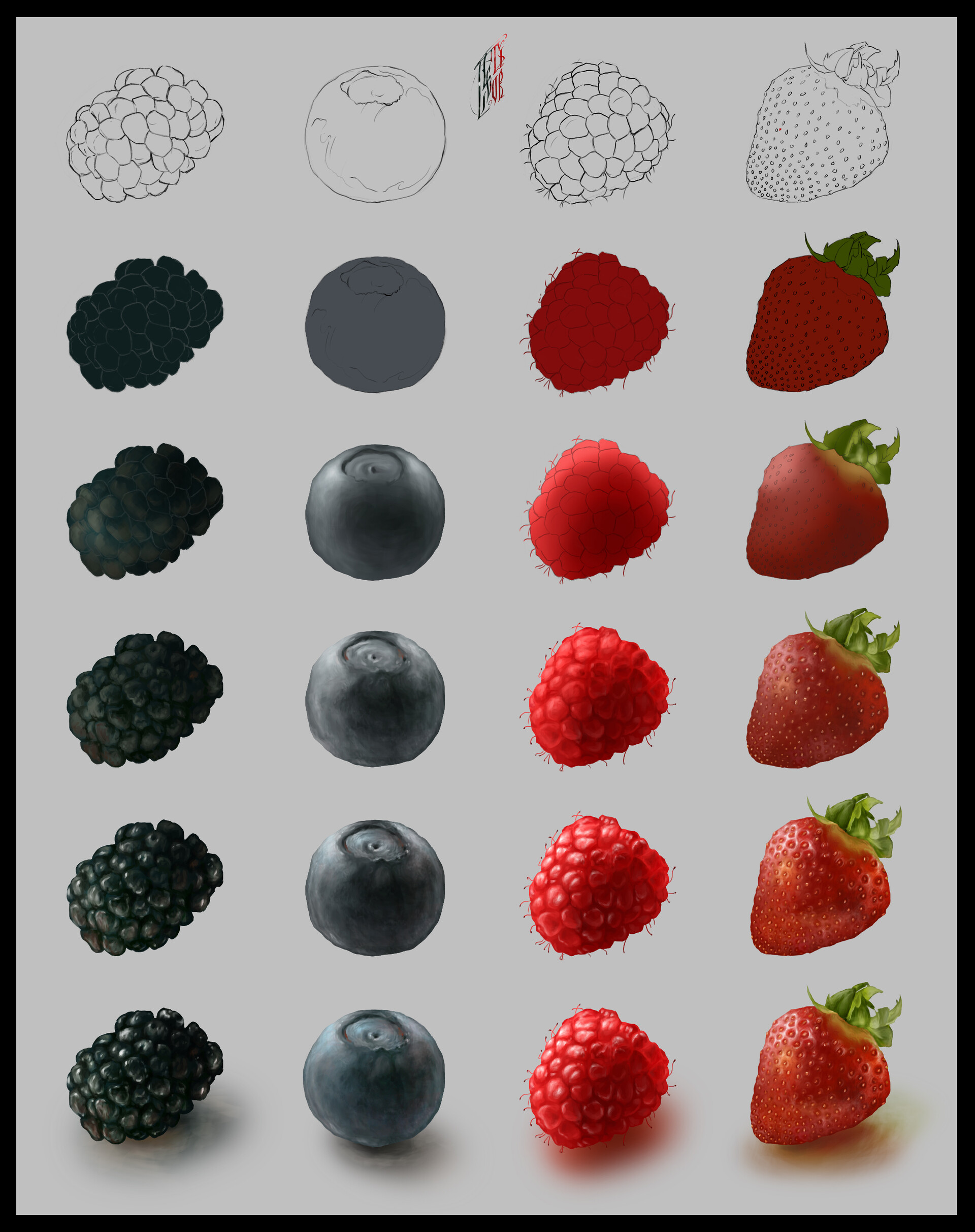ArtStation - Berries