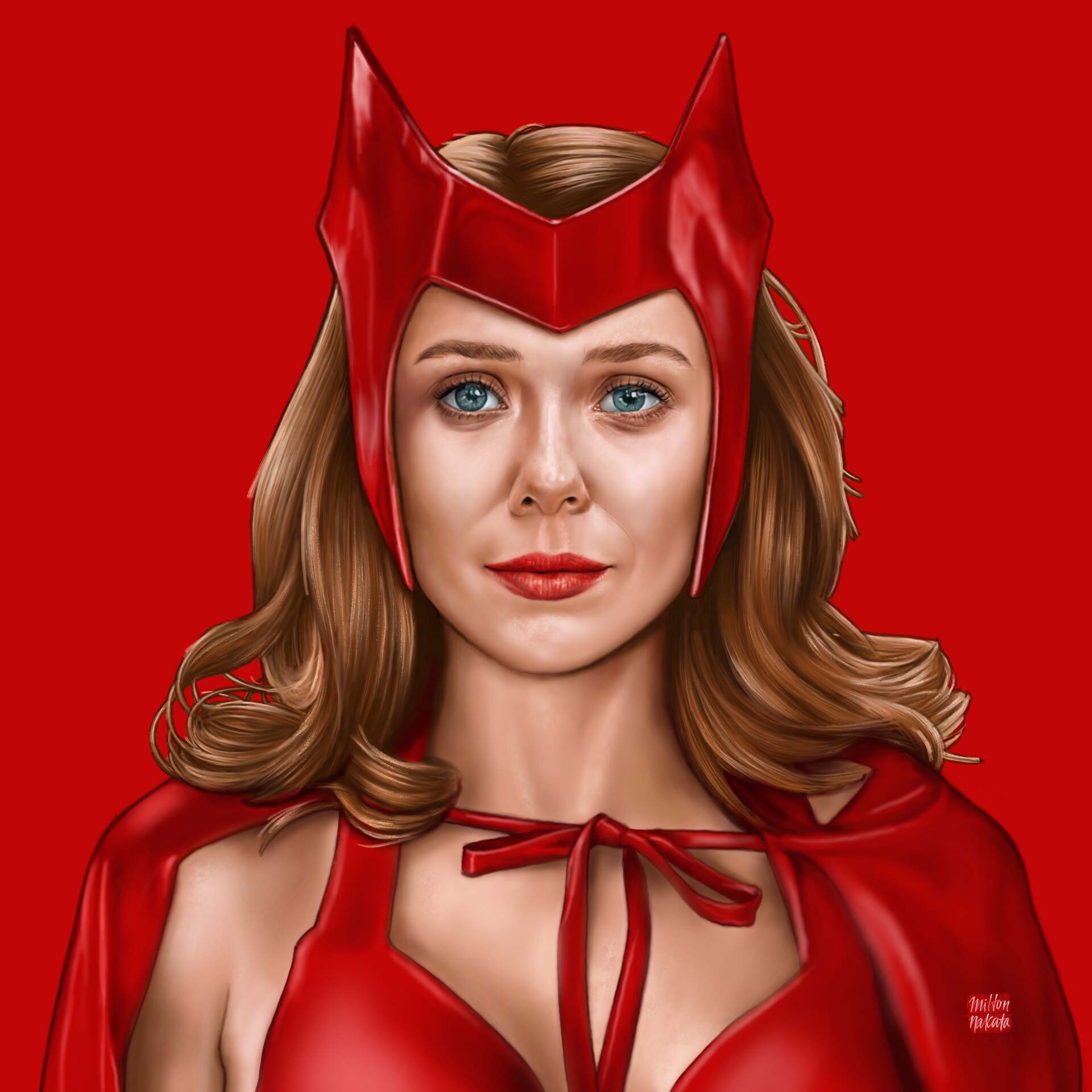 ArtStation - Fanart - Digital painting of Wanda character of the series ...