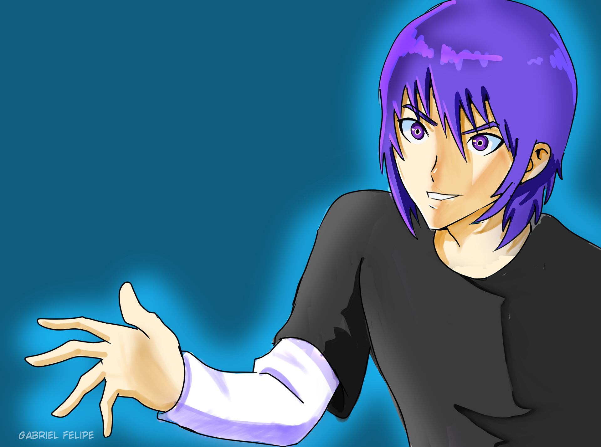 ArtStation - Purple Boy