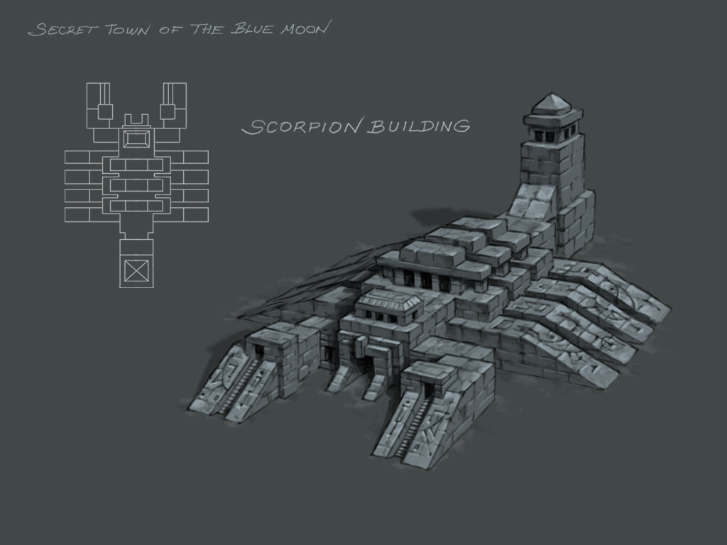 ArtStation - Scorpion Building