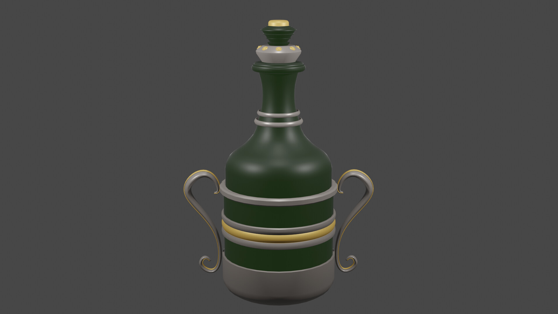 ArtStation - Wine Bottle Prop