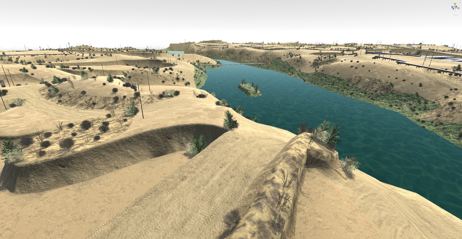 ArtStation - Simulation project (environment + Assets)