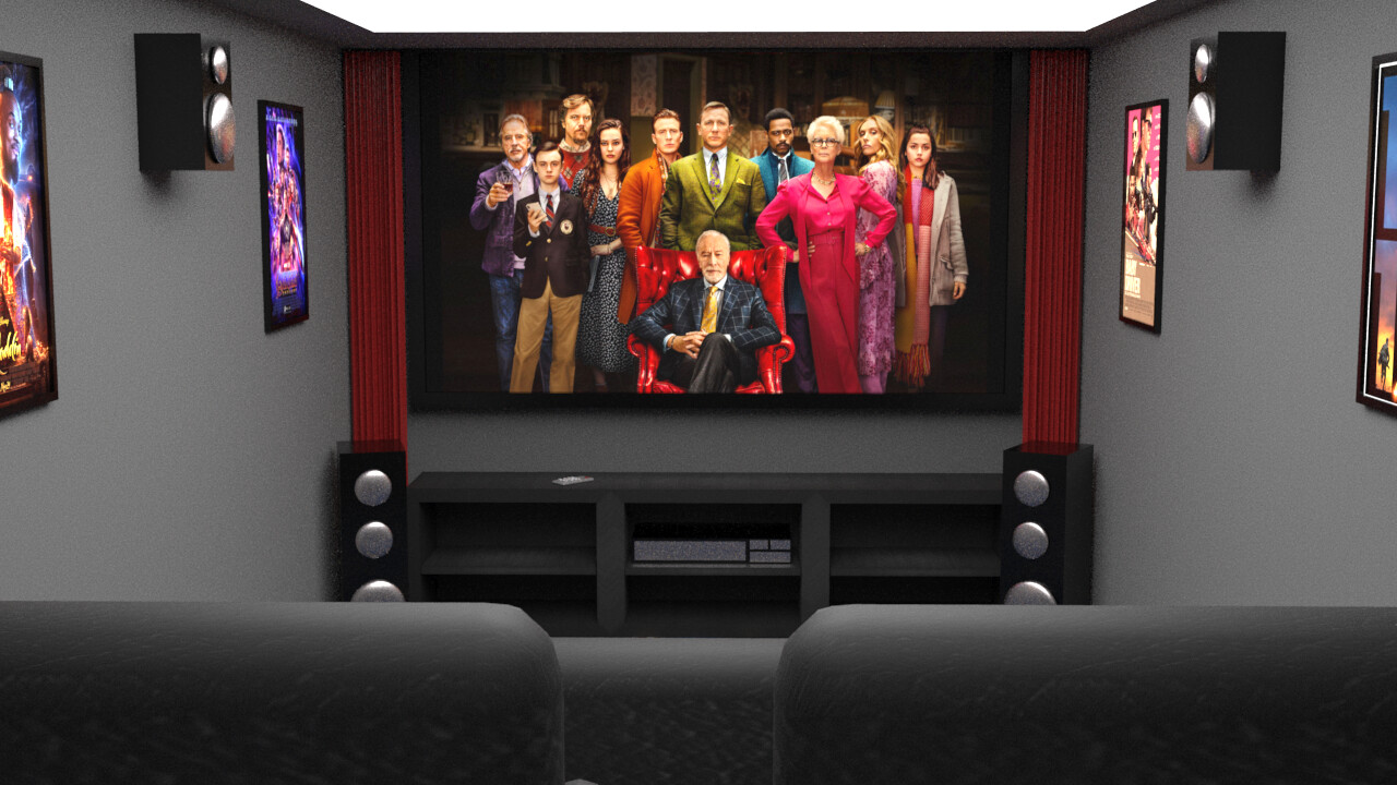 ArtStation - Movie Room