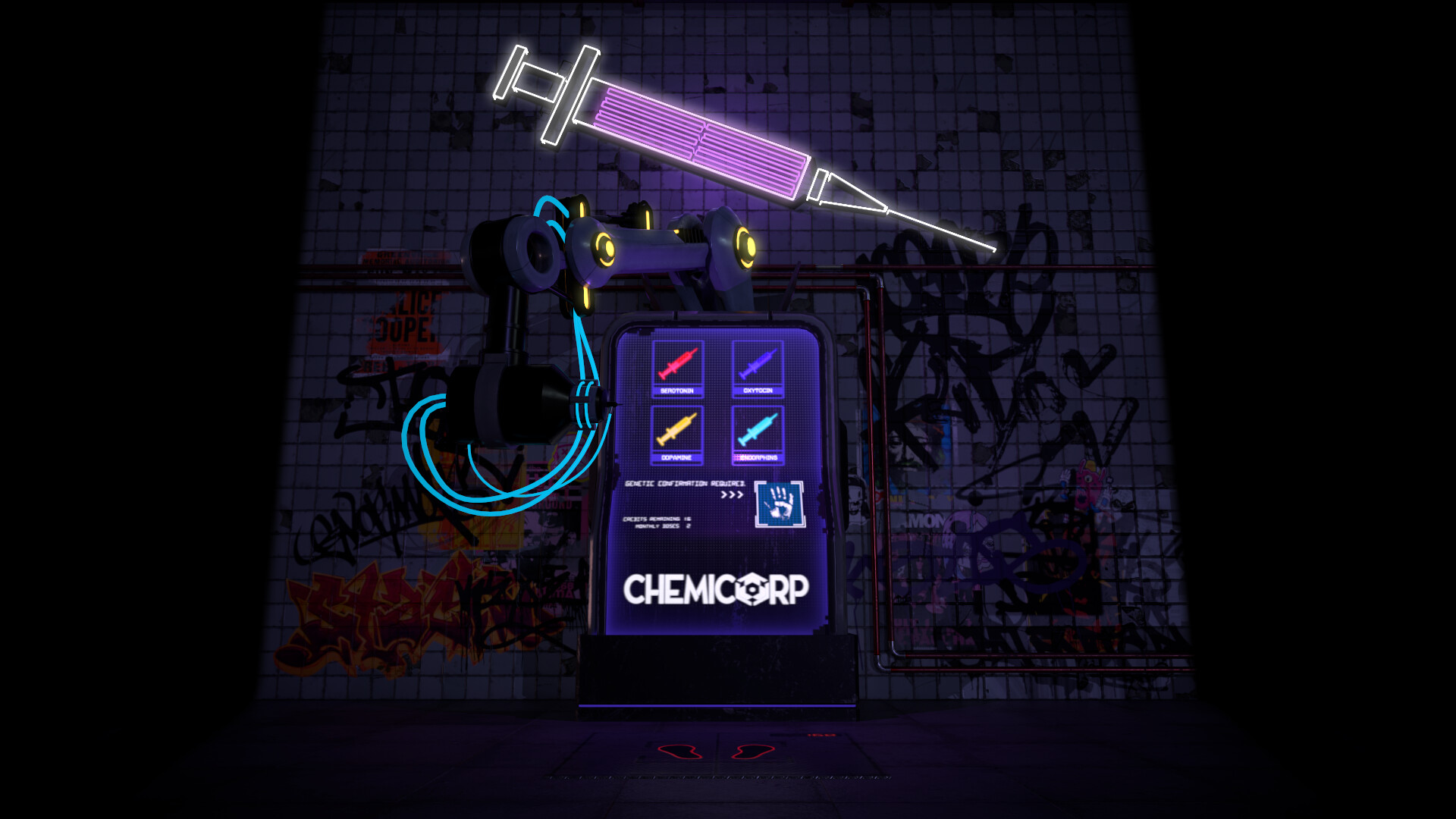 ArtStation - Cyberpunk Vending Machine